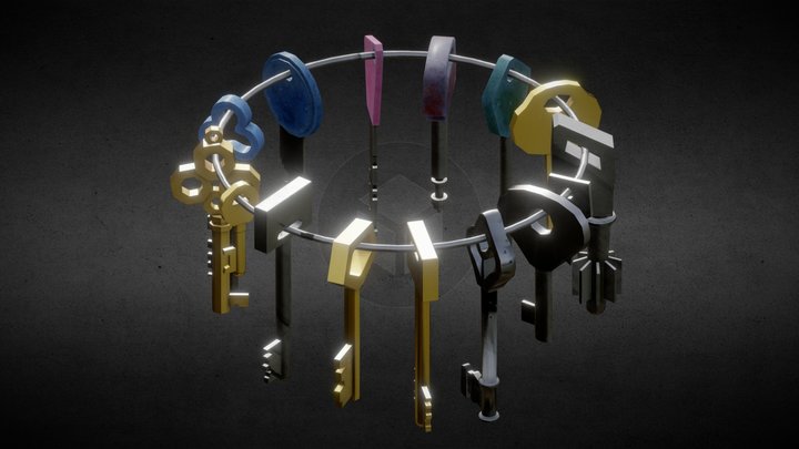 15-keys 3D models - Sketchfab