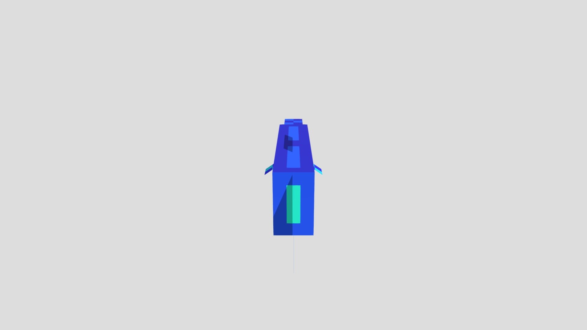 blue fish - 3D model by SpikyPineapple (@SpikyPinapple) [fa8b27f ...