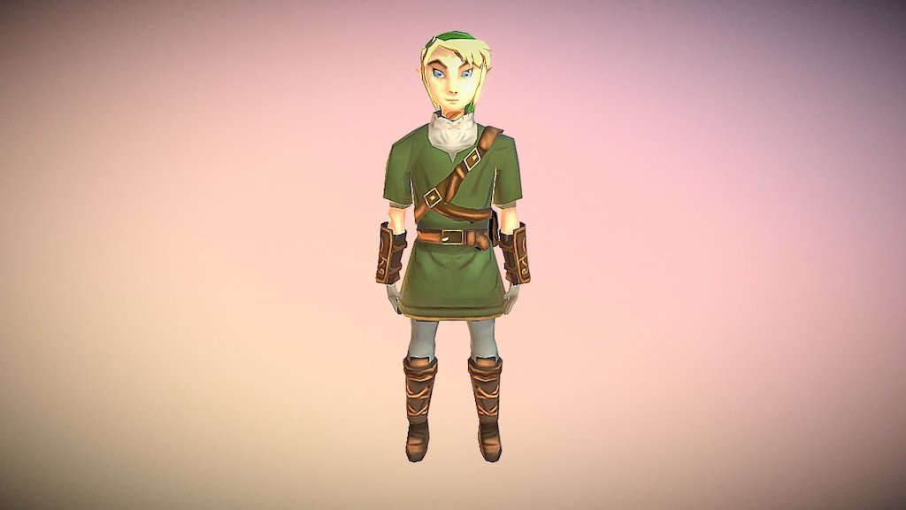 Link Low Poly - 3D model by gislei [fa8b3cb] - Sketchfab
