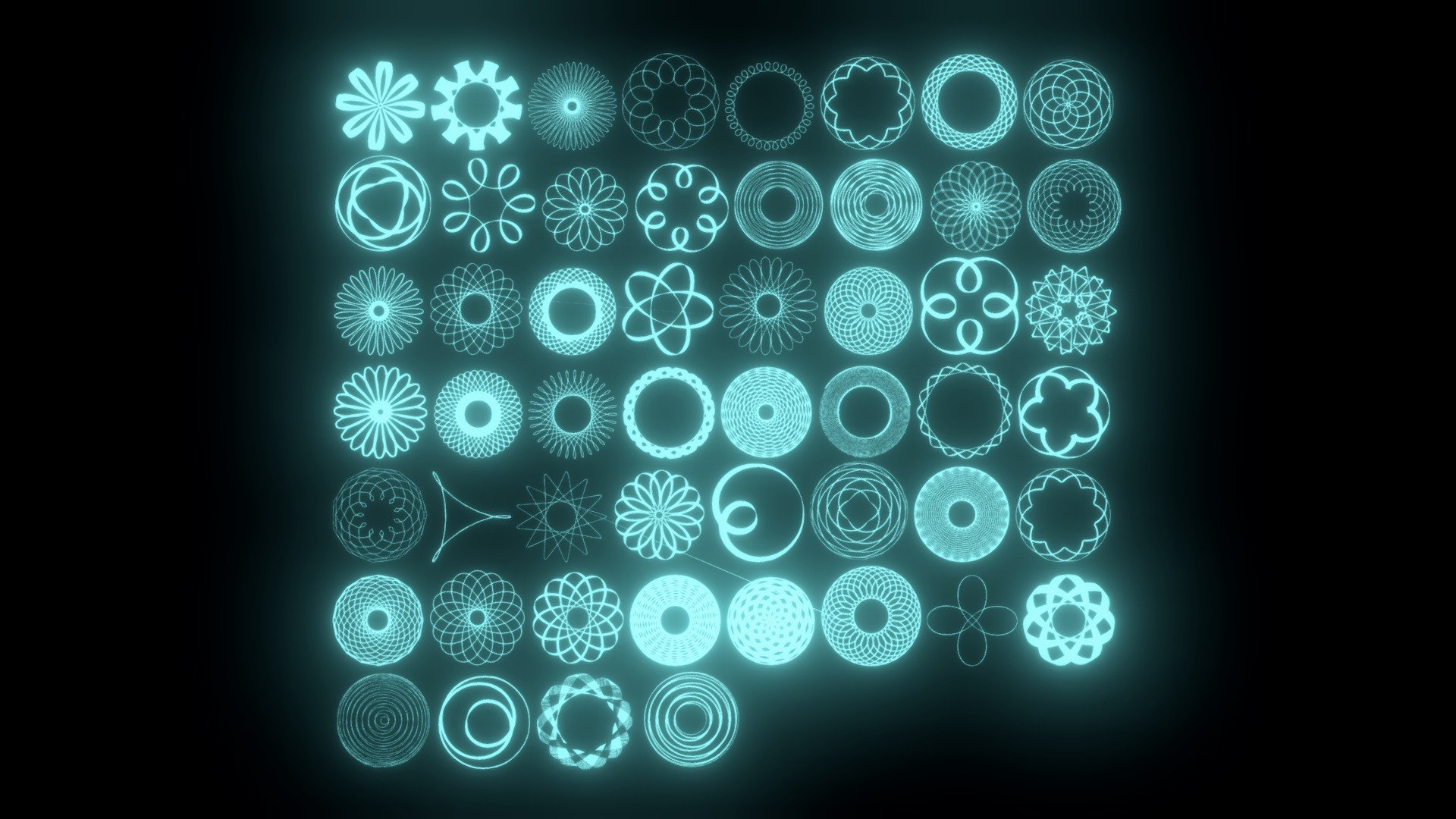 Some geometric patterns Mesh - Download Free 3D model by Network ...