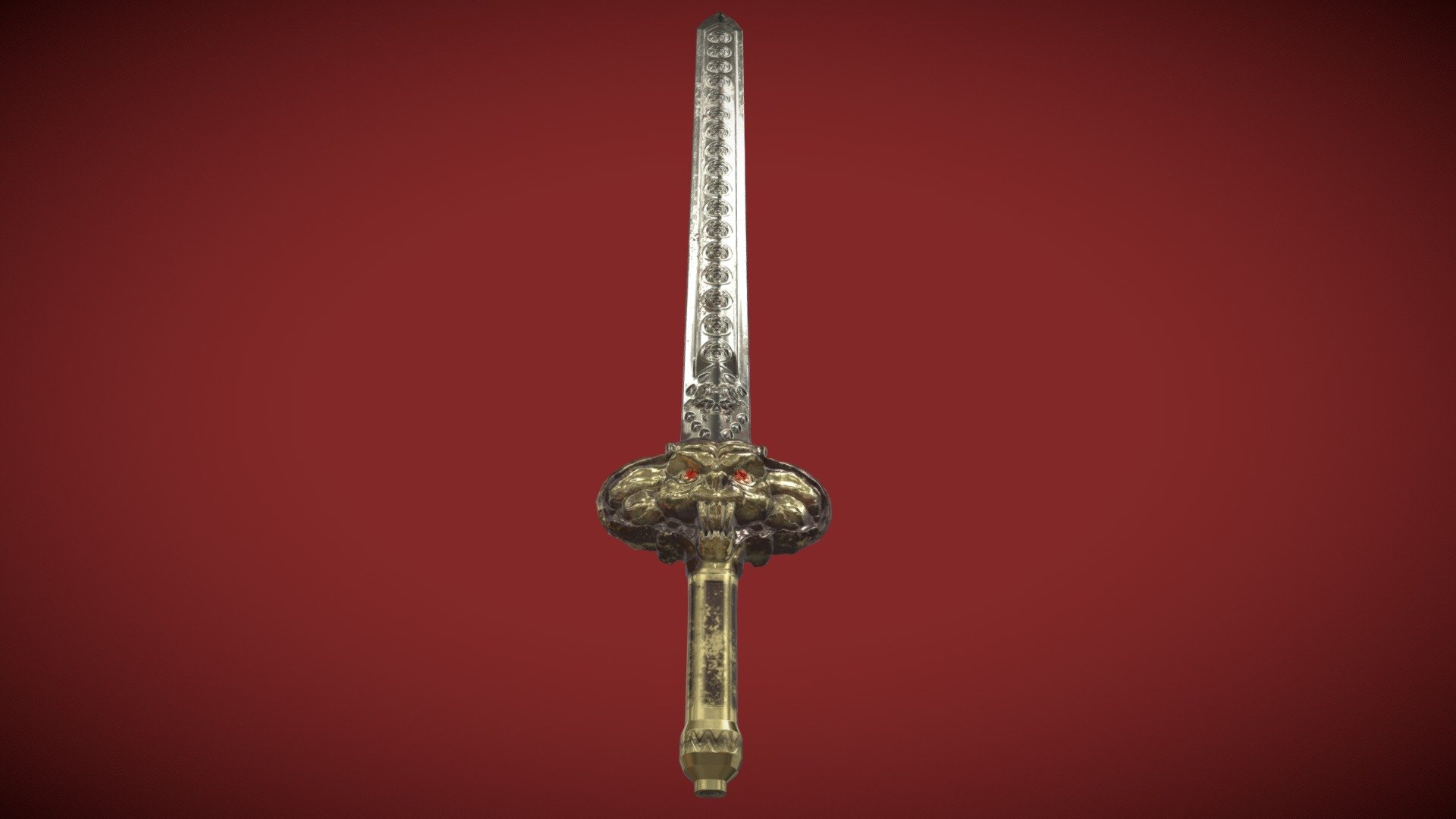 0040 - Bamboo Sword Metin2 - 3D model by VaclavGood [fa8cdea] - Sketchfab