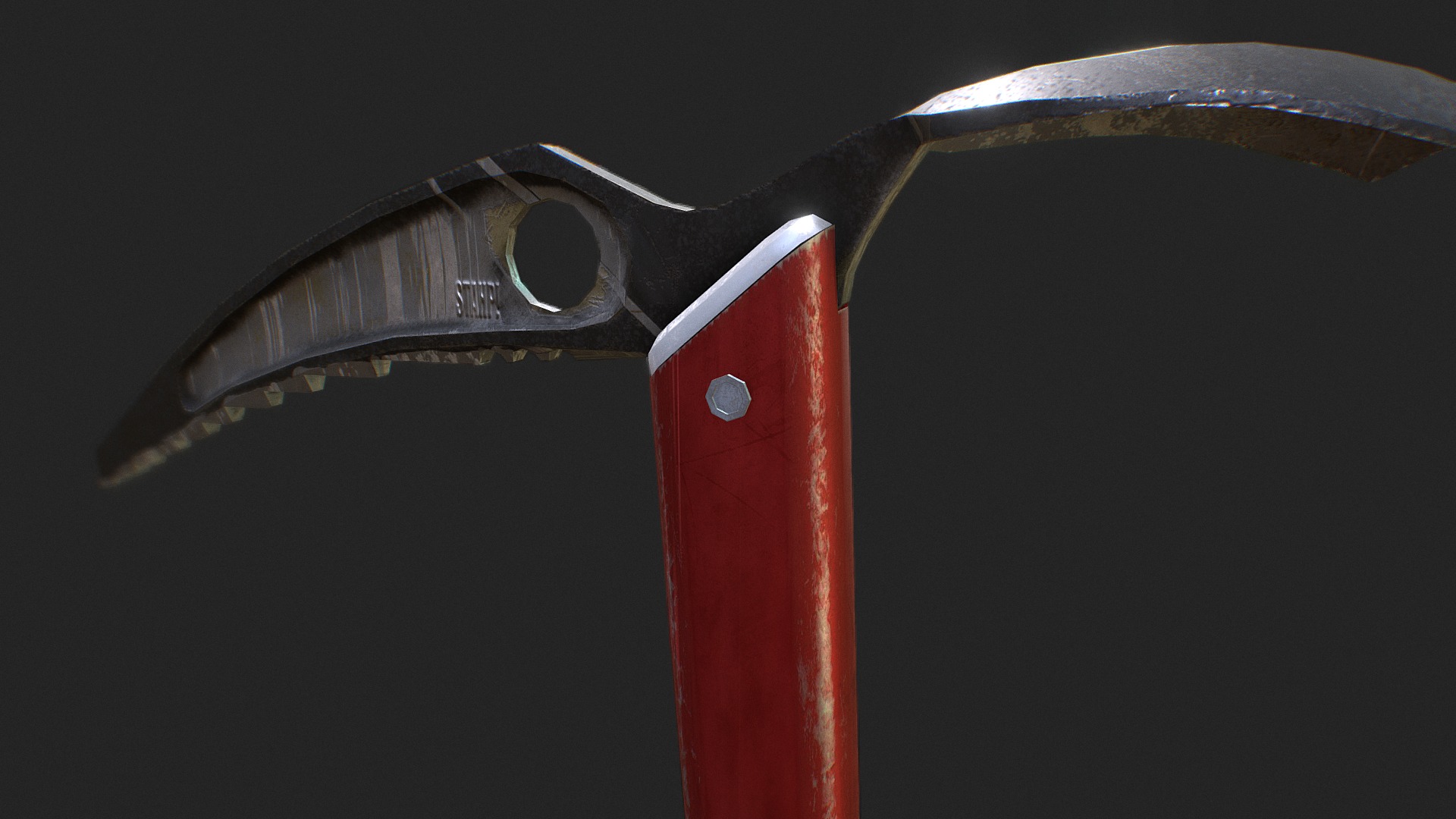 Ice Axe - Test model. - 3D model by Cassio.Soares [fa8d2d7] - Sketchfab