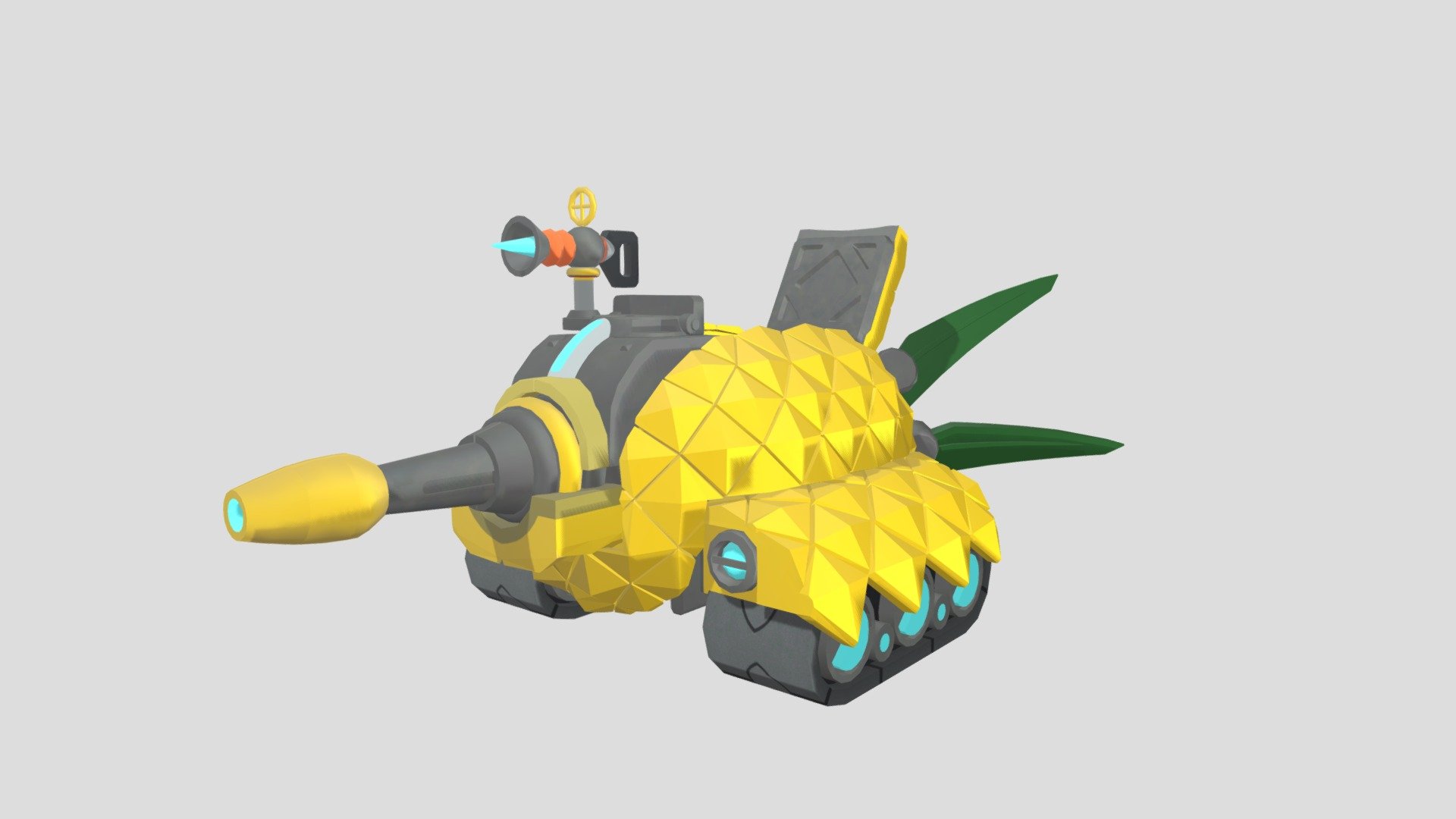 Pineapple Tank - PMATGA - Download Free 3D model by NB Productions ...