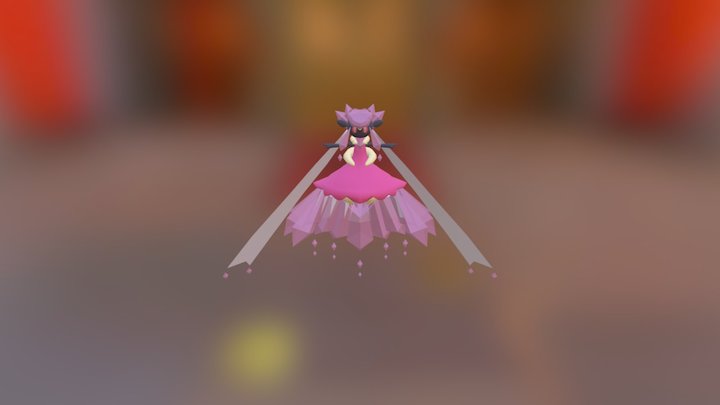 Diancie 3D models - Sketchfab