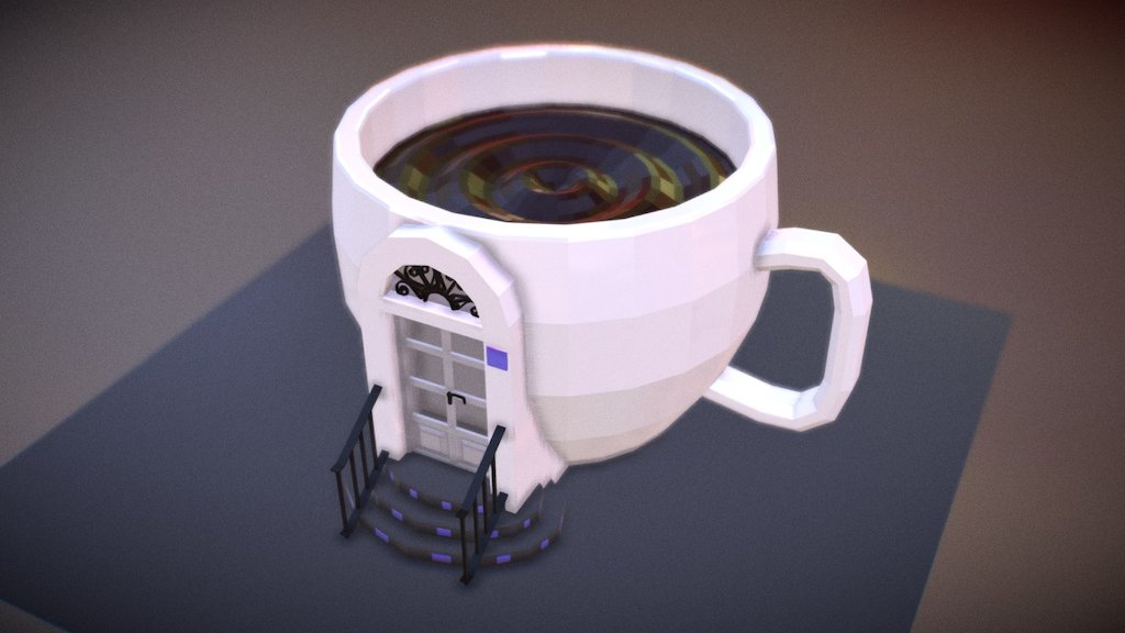 Coffe Cup House - Download Free 3D model by HermesAlvarado [fa92012 ...