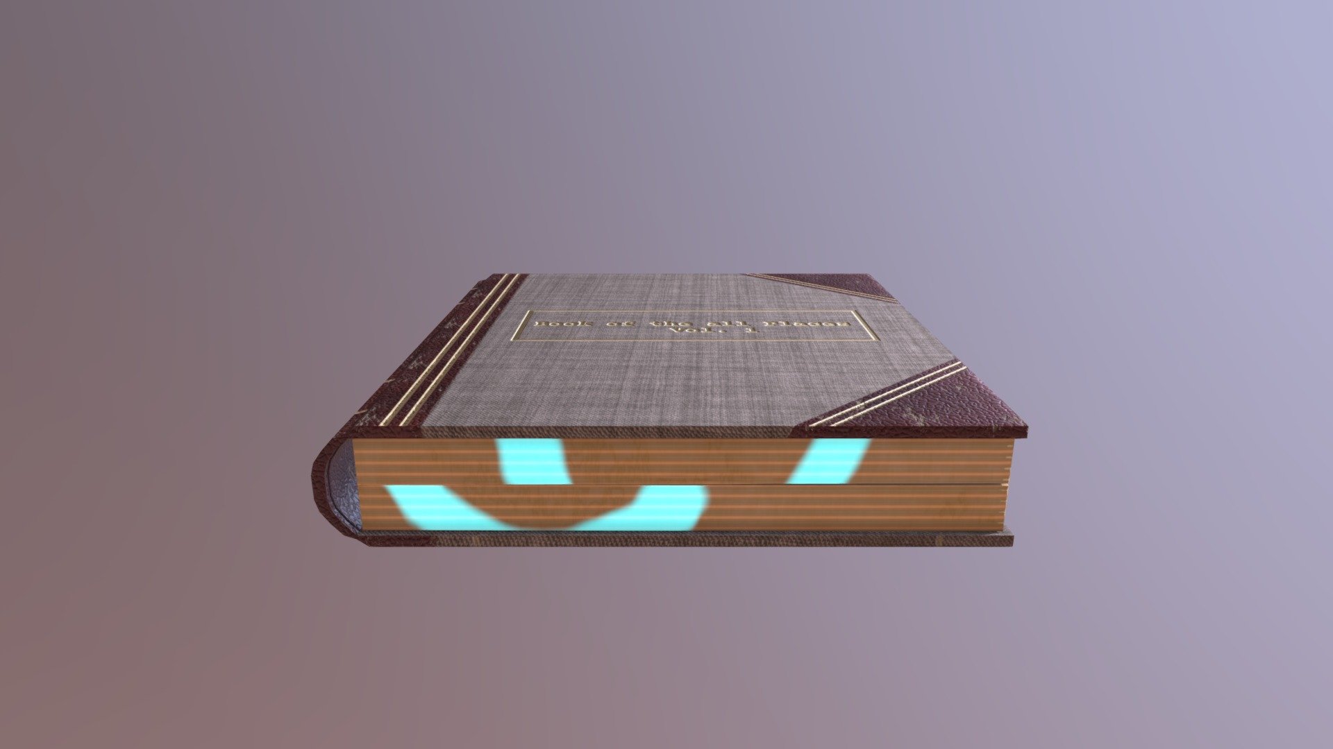 book - 3D model by witold.suchon [fa9222e] - Sketchfab