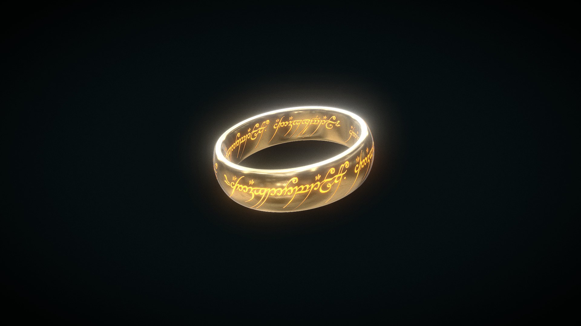 One Ring - 3D model by wilsz95 [fa92dff] - Sketchfab