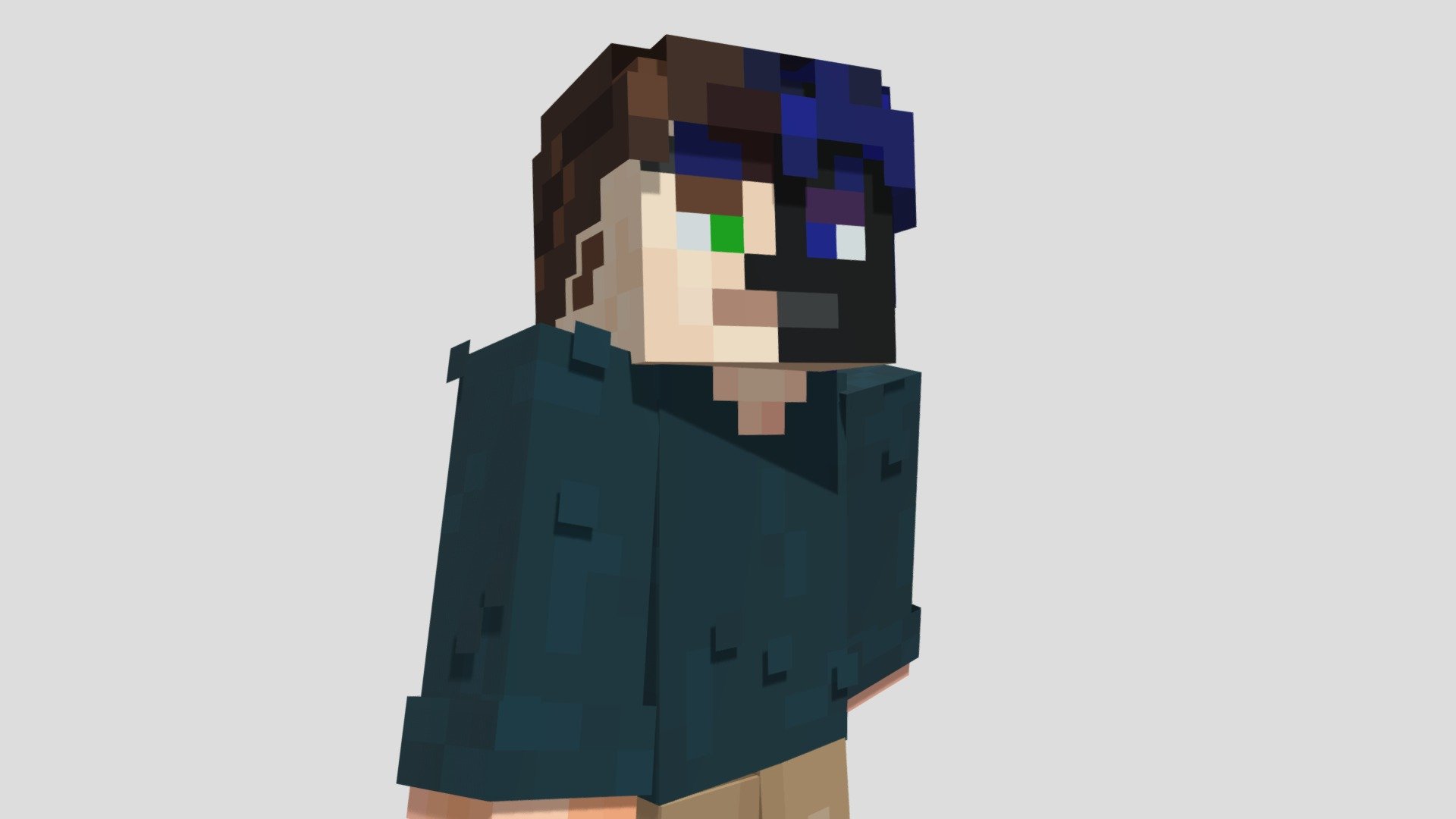 VoidDoctor Minecraft Skin - 3D model by evgaming805 [fa932a3] - Sketchfab