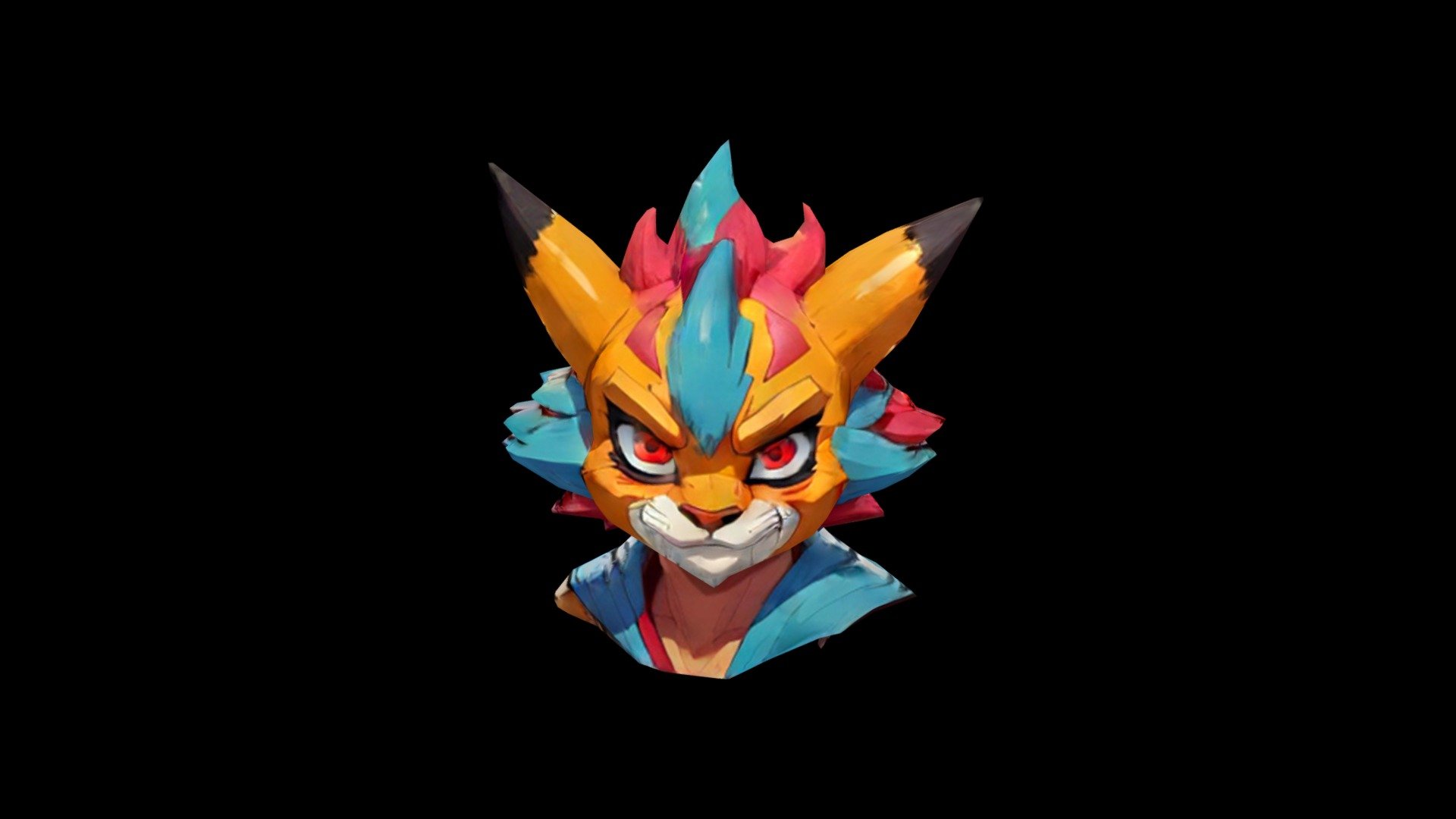 "The Watchful Gaze Imaginative Cartoon Illustrat - Download Free 3D ...