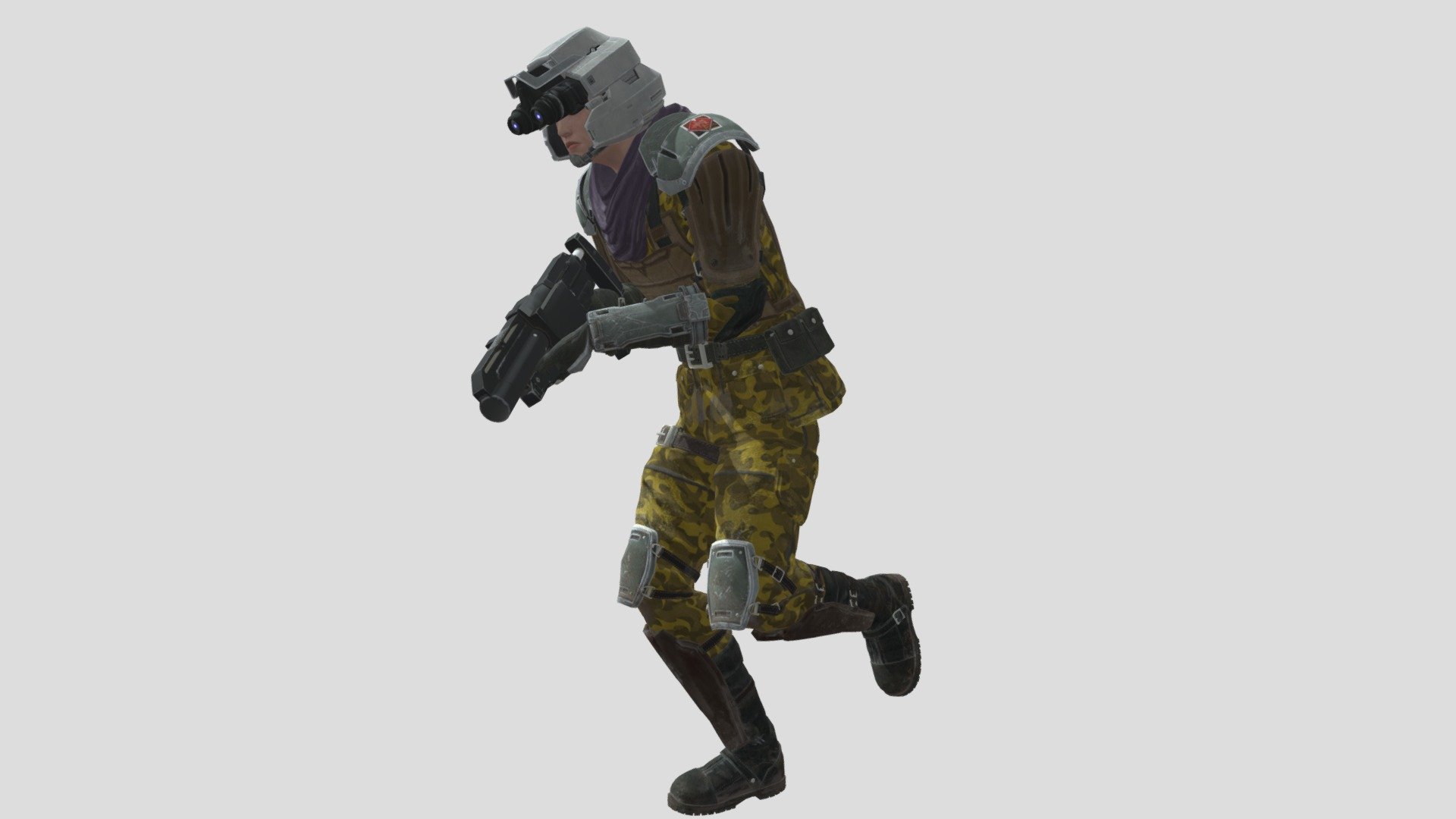 Grenadier Soldier - Std - Final Fantasy 7 Remake - Download Free 3D ...
