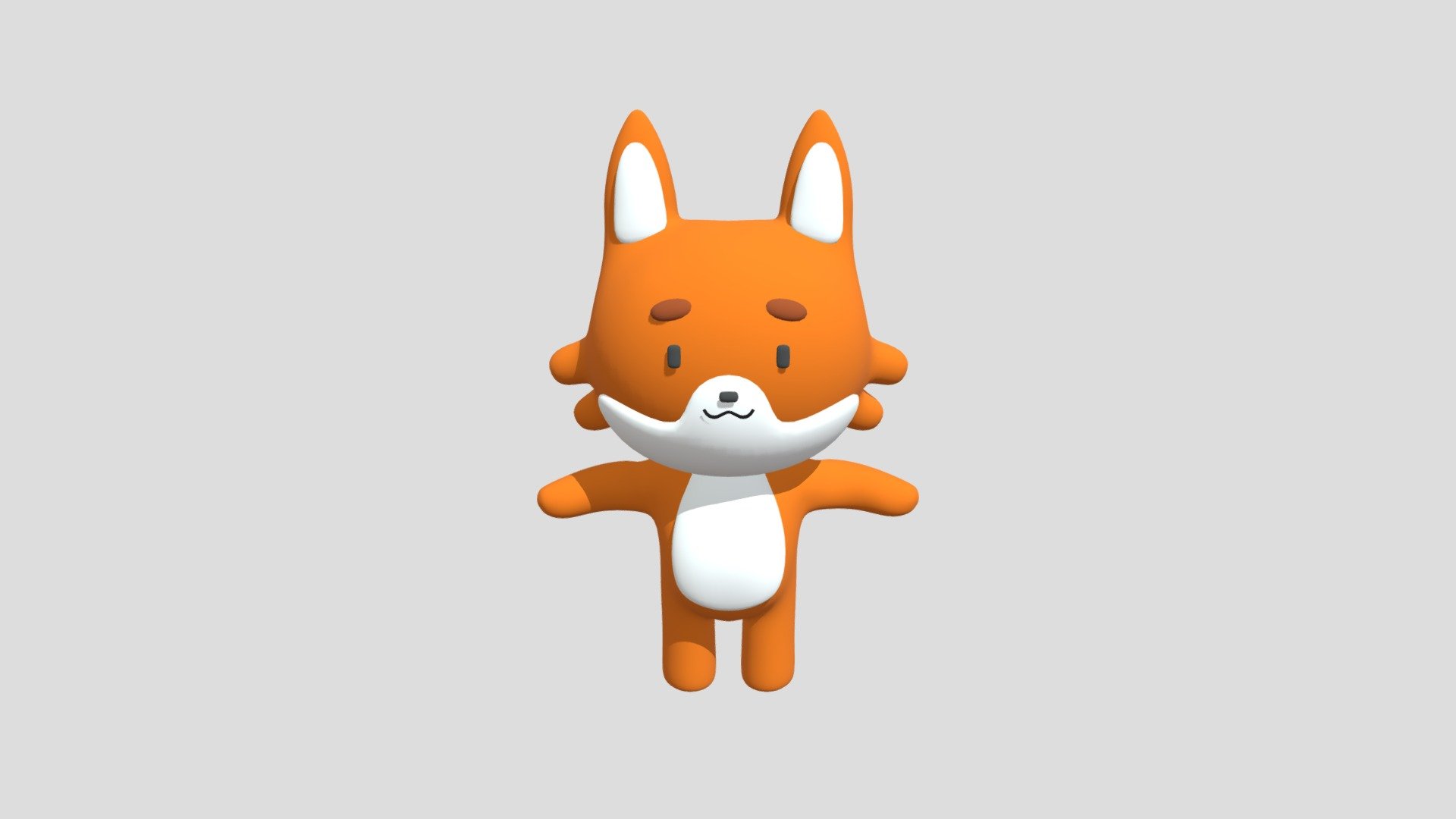 Fox - 3D model by Sevda Tepe (@sevdatepee) [fa948ad] - Sketchfab