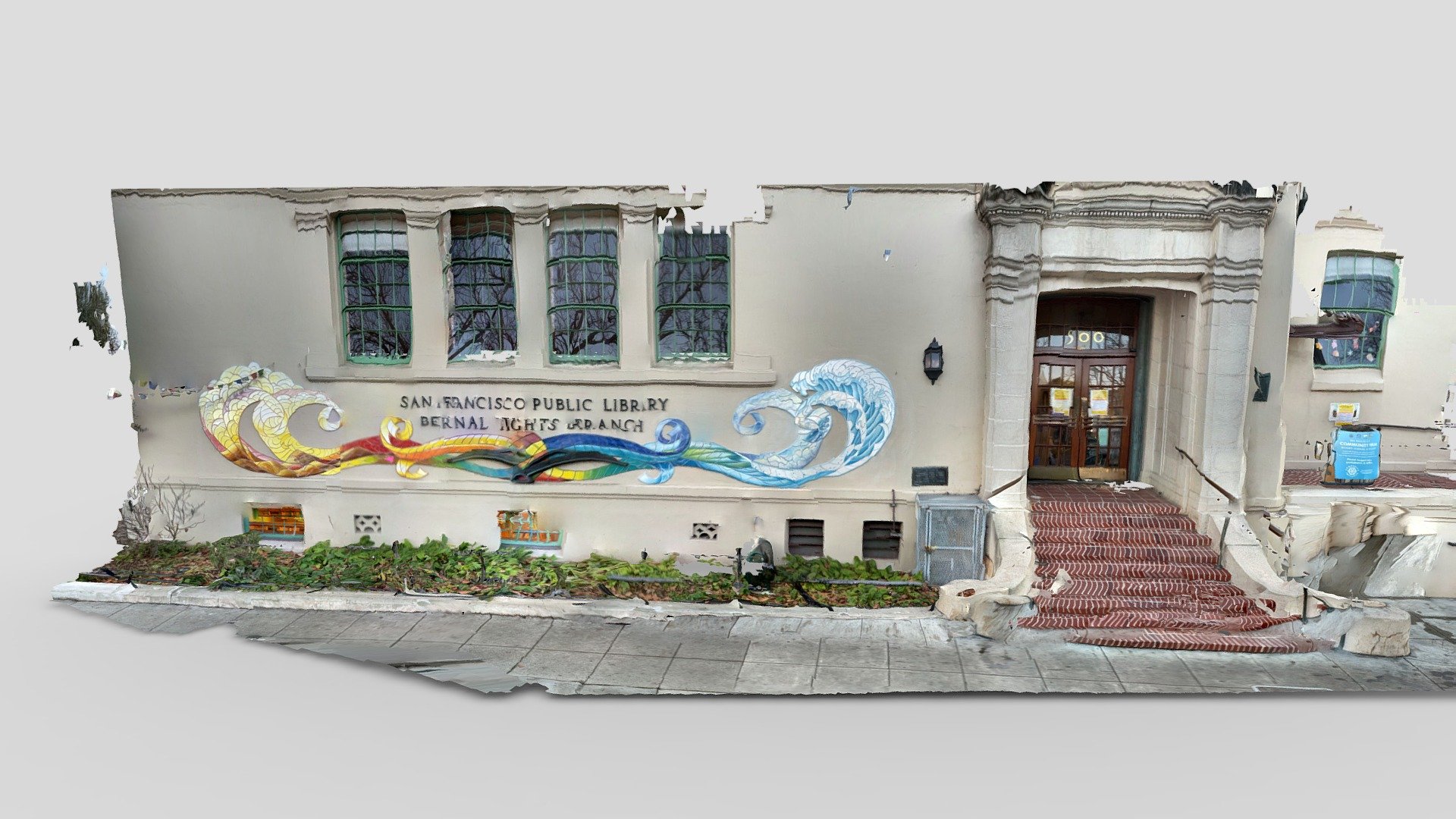 Day 2: Public Library - 1scanaday - Download Free 3D model by Emm ...