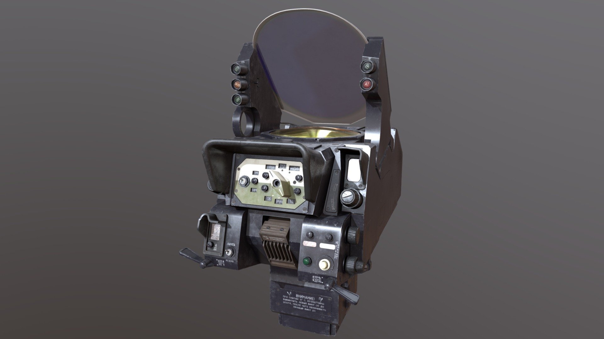 MiG-23ML HUD | ASP-17ML - Download Free 3D model by æck (@aeck2142 ...