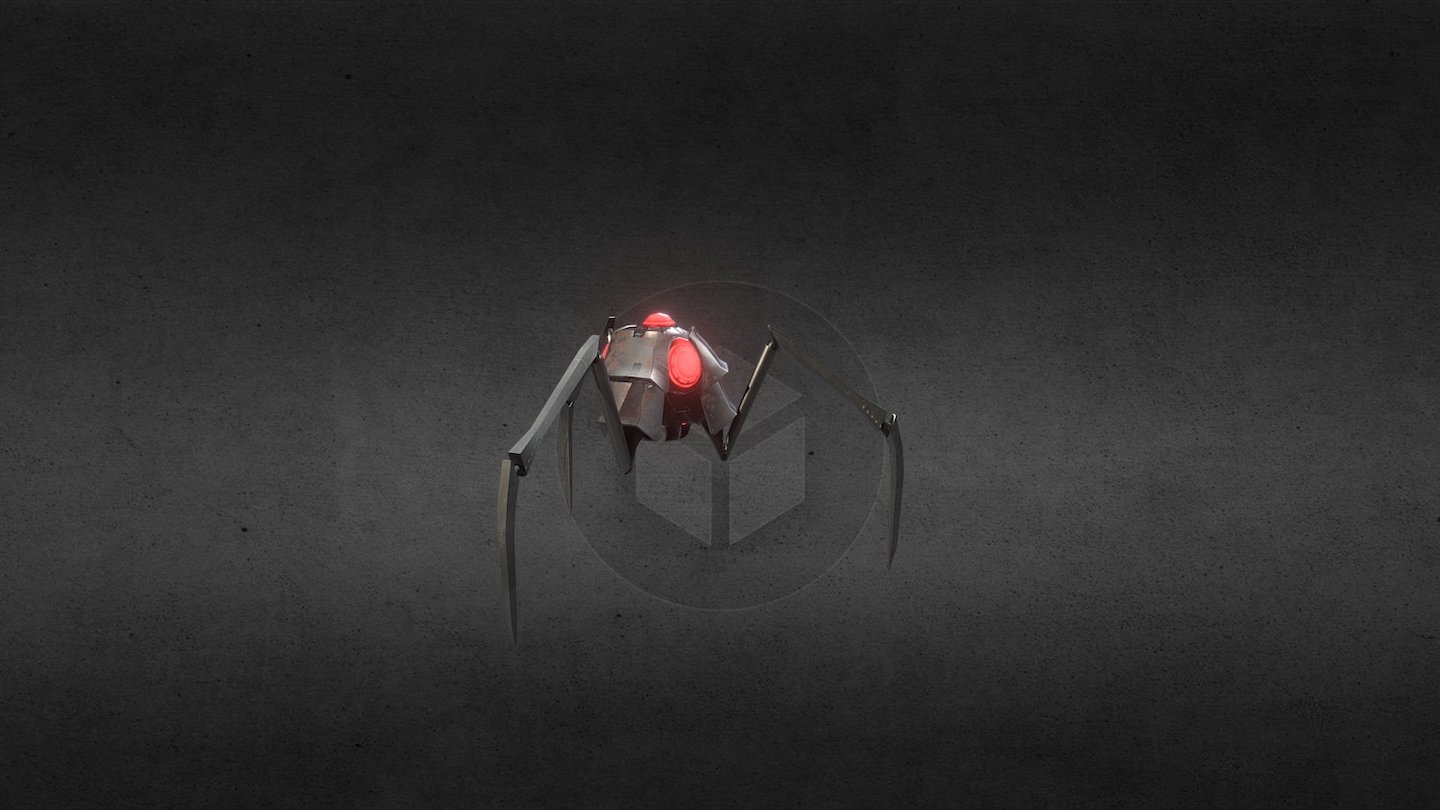 Blue Effect VR - Mini Spider - 3D model by divrlabs [fa95f2f] - Sketchfab