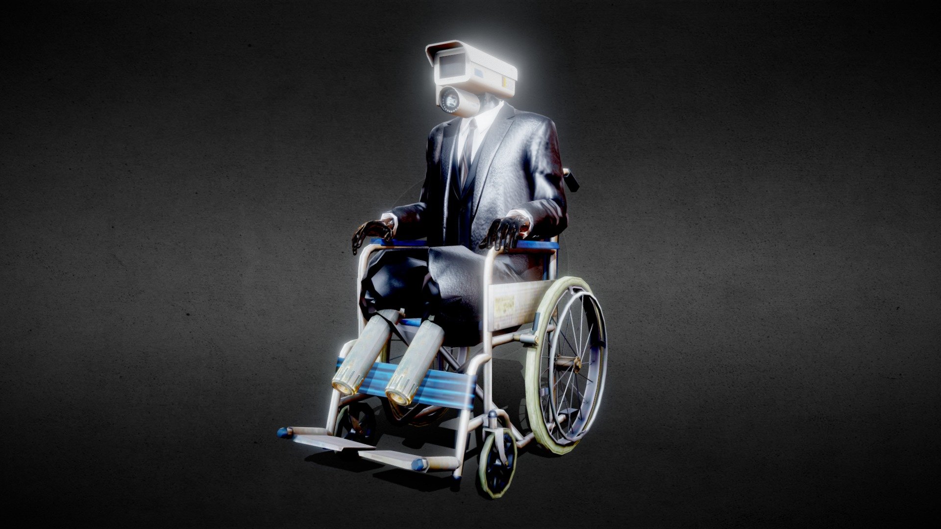 wheelchair cameraman - Download Free 3D model by photon (that one larry ...