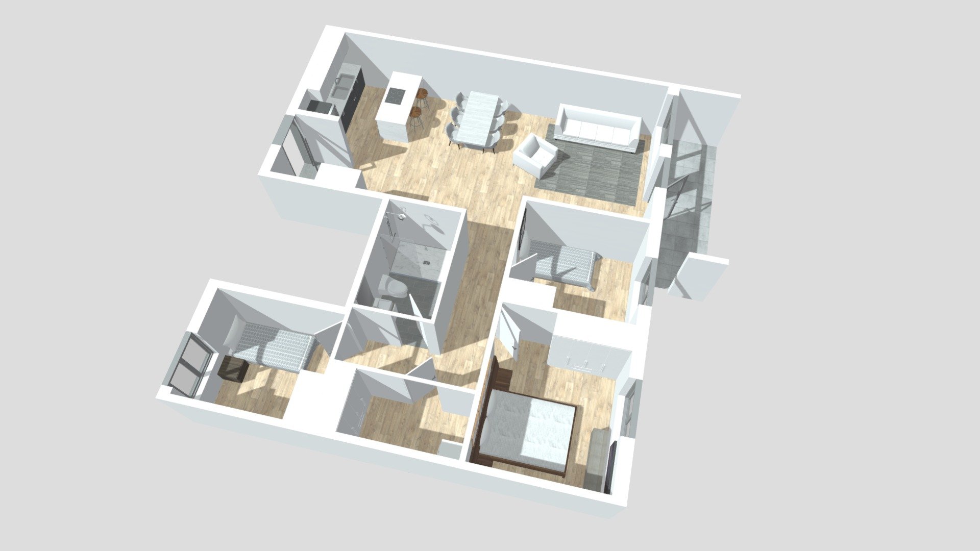 Asparskógar 5, Akranesi: 0103 - B4 - 3D model by 3Dhus (@iapp) [fa970f2 ...