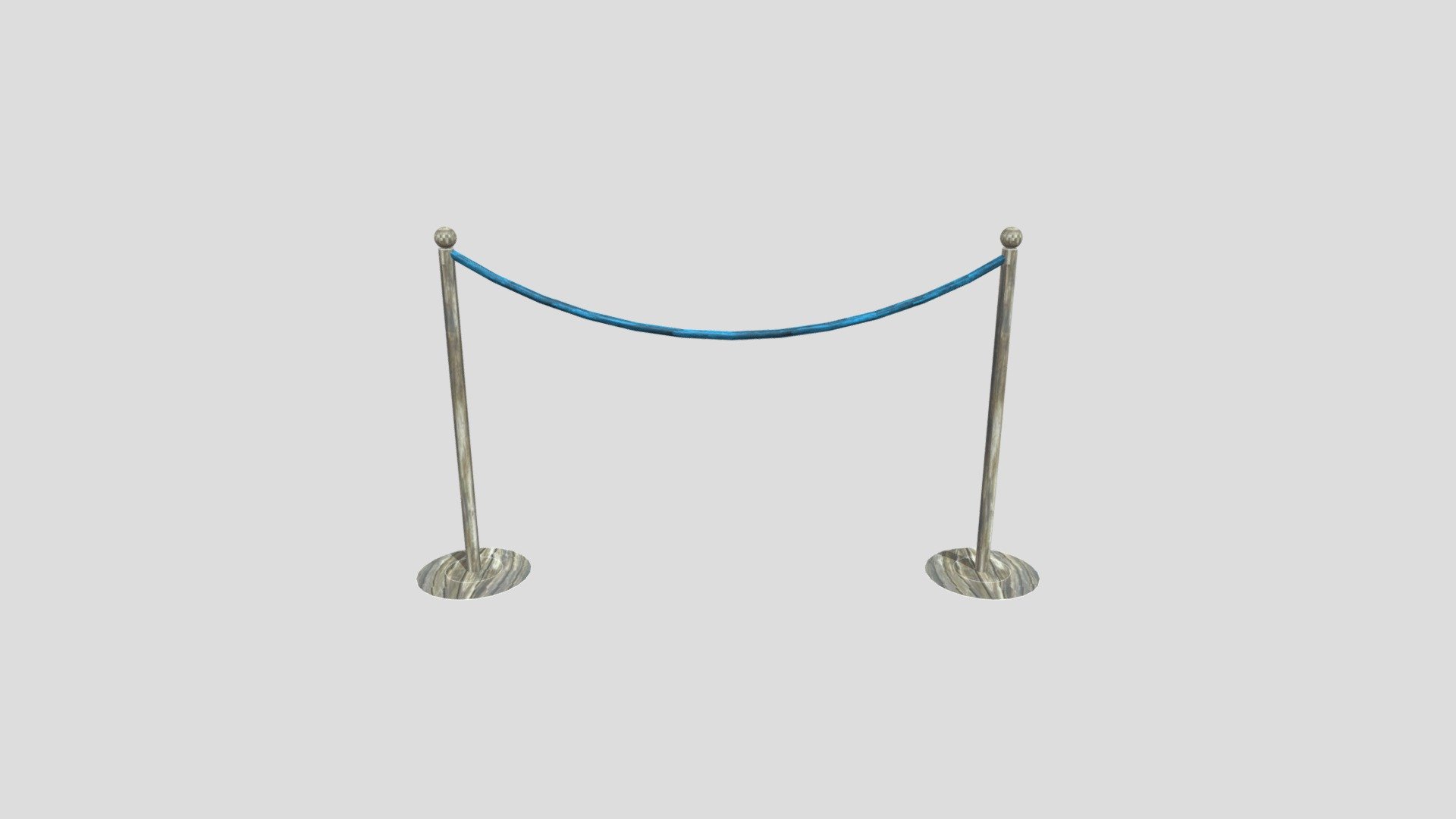 Vintage Wooden VIP Rope - Download Free 3D model by shirlanne [fa9993b ...