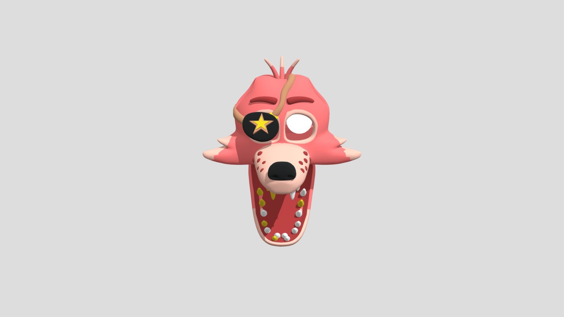 Star foxy stand - Download Free 3D model by Nacho1012 [fa99ebf] - Sketchfab