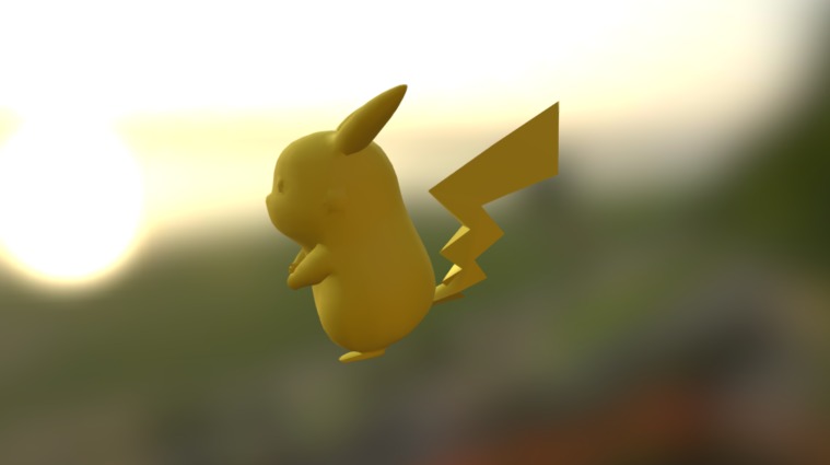 Picachu - 3D model by PhocaonatsGaming [fa9b258] - Sketchfab
