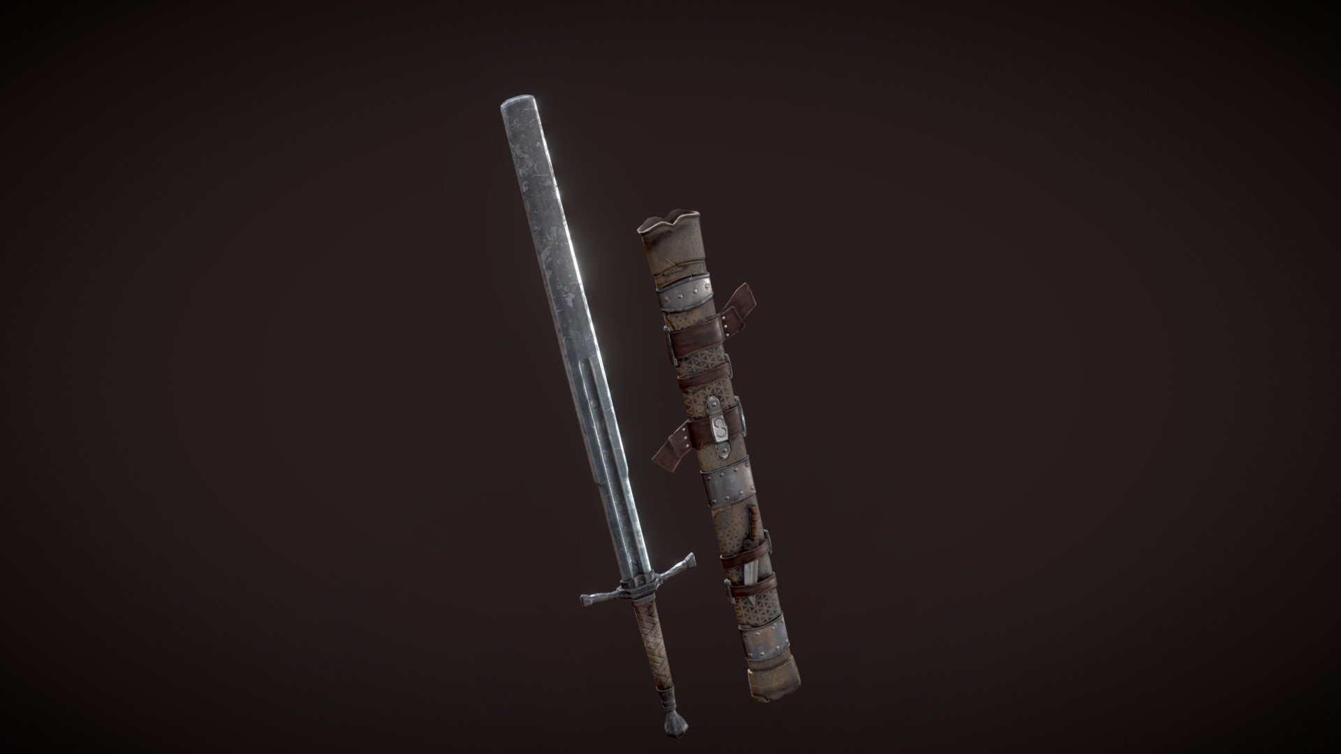 Executioner's sword - 3D model by Fireok [fa9bf23] - Sketchfab