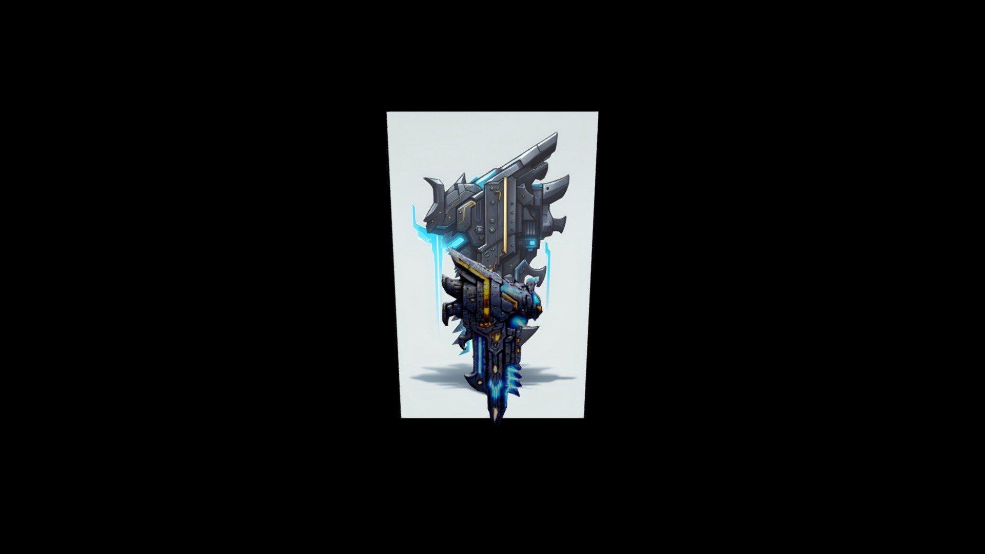 Title The Shield of the Future A digital - Download Free 3D model by ...