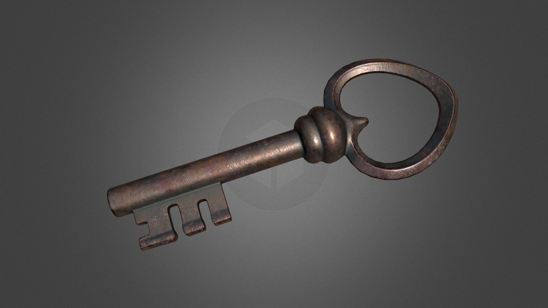 Old Key V2 - 3D model by Grishmanovskij Anton (@GrishmanovskijAnton ...