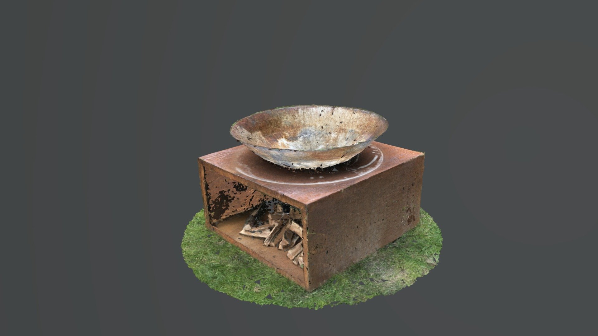 Fire Pit - 3D model by PaulBurgess [fa9e0bb] - Sketchfab