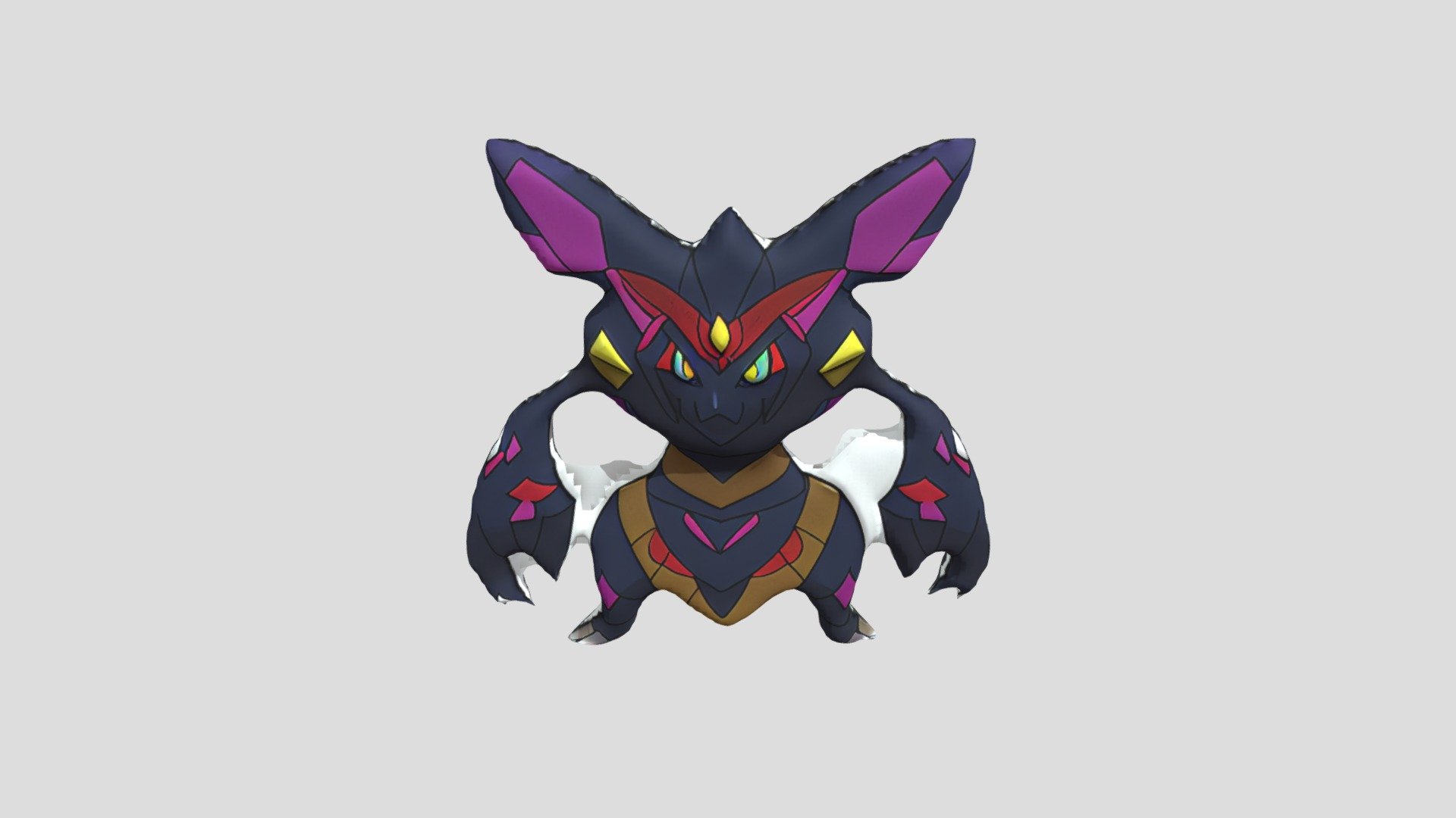 Pokemon Goal 678 - Download Free 3D model by klrxyz [faa2b18] - Sketchfab
