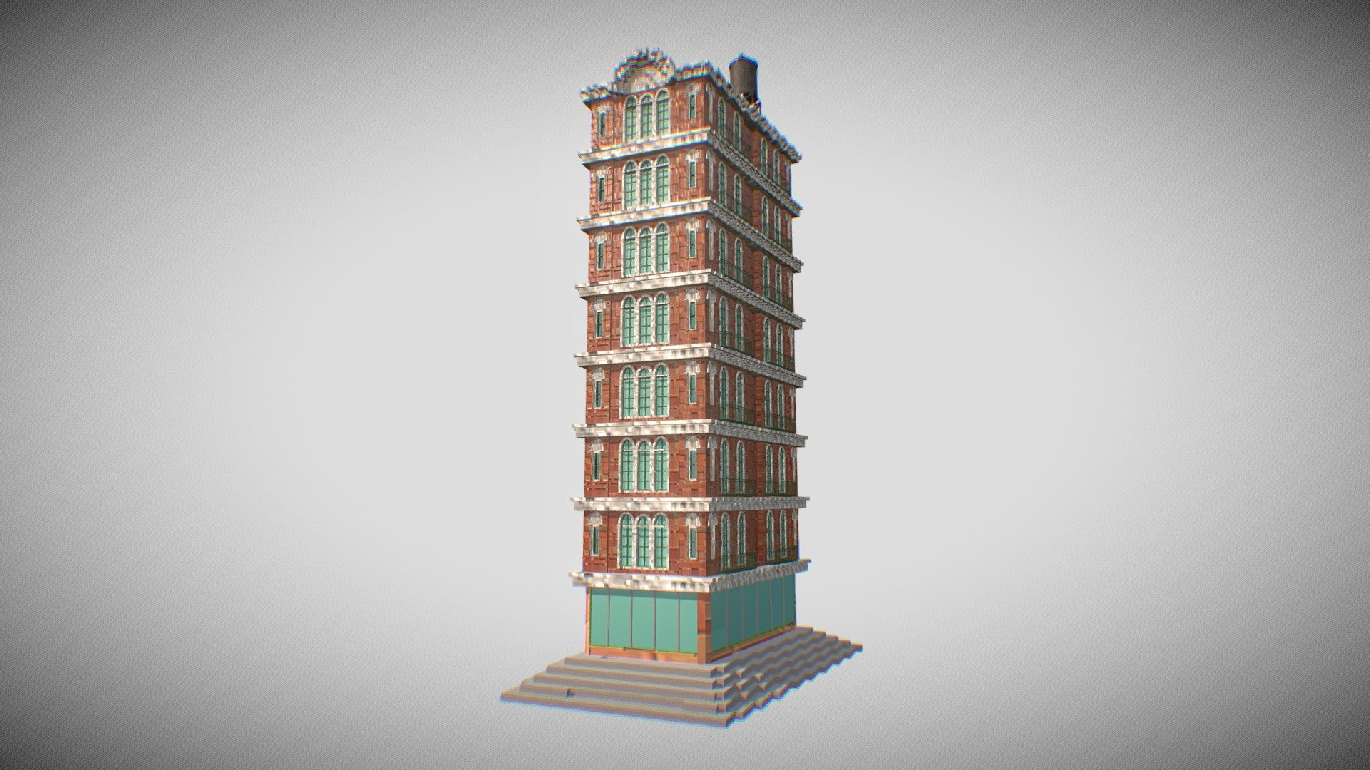 Pixel Building - Buy Royalty Free 3D model by okotaru (@loaferspore ...