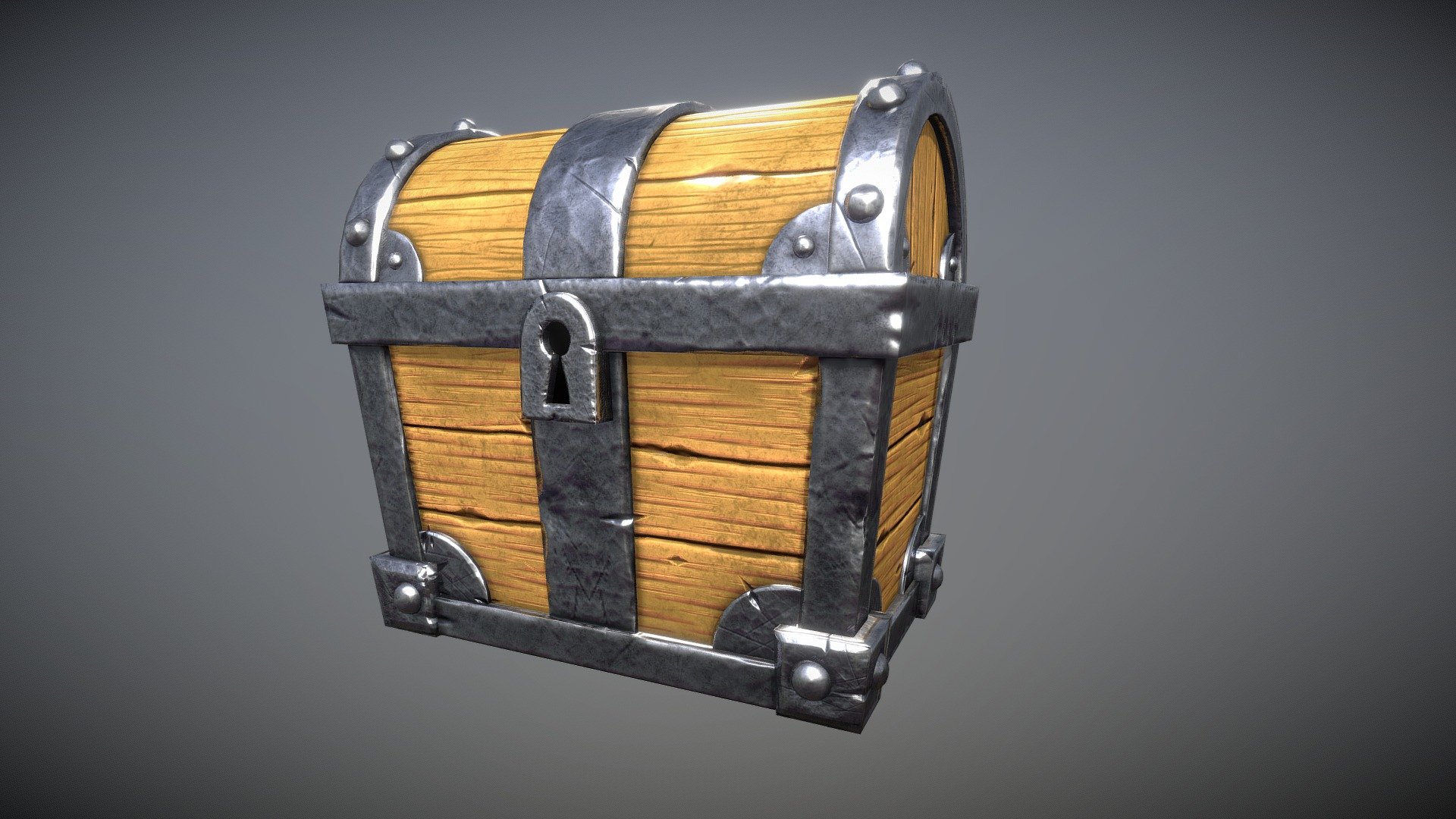 Stylized Chest - 3D model by Joao Pedro Barboza (@jpbarboza) [faa3c1e ...