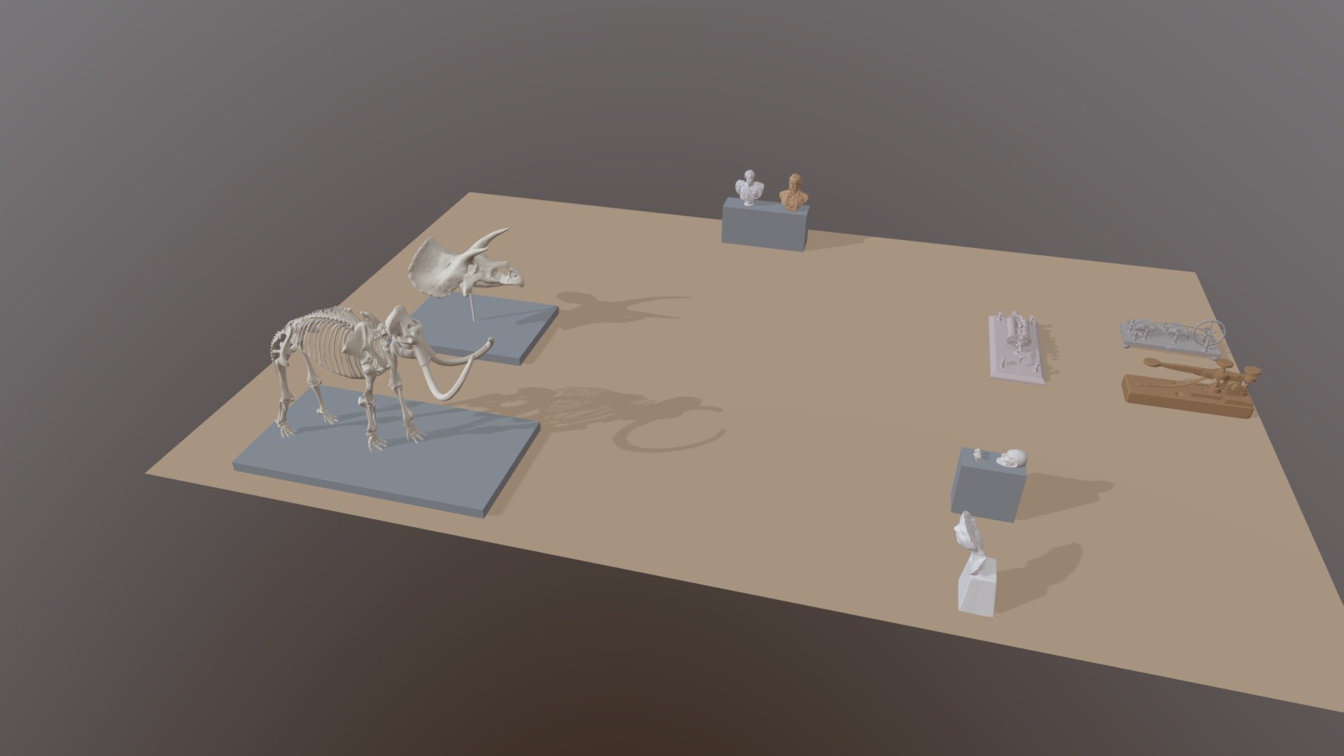 Museum - 3D model by giuliabonomi [faa46e4] - Sketchfab