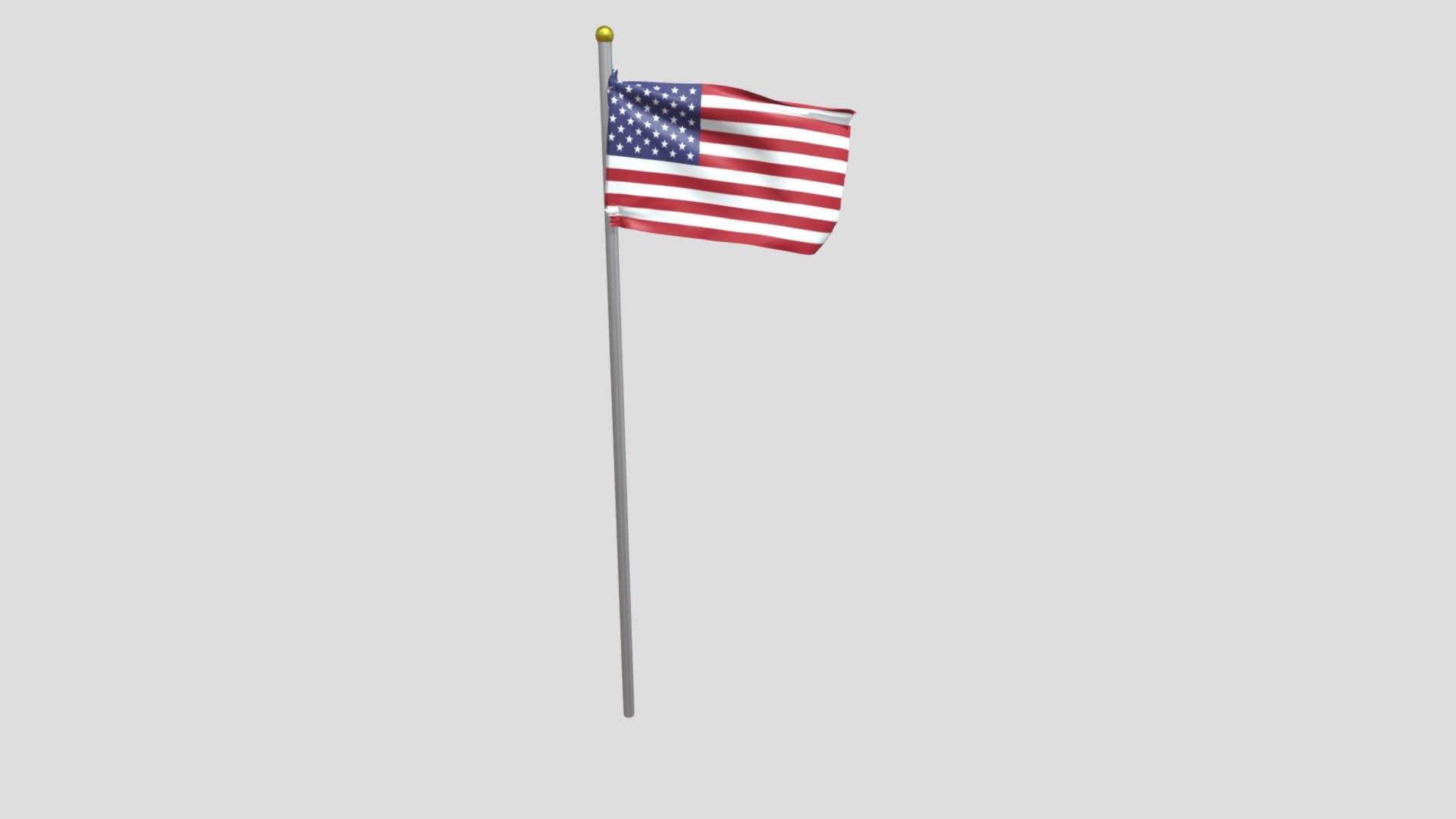 Flag - Download Free 3D model by Akinremi [faa4cf1] - Sketchfab