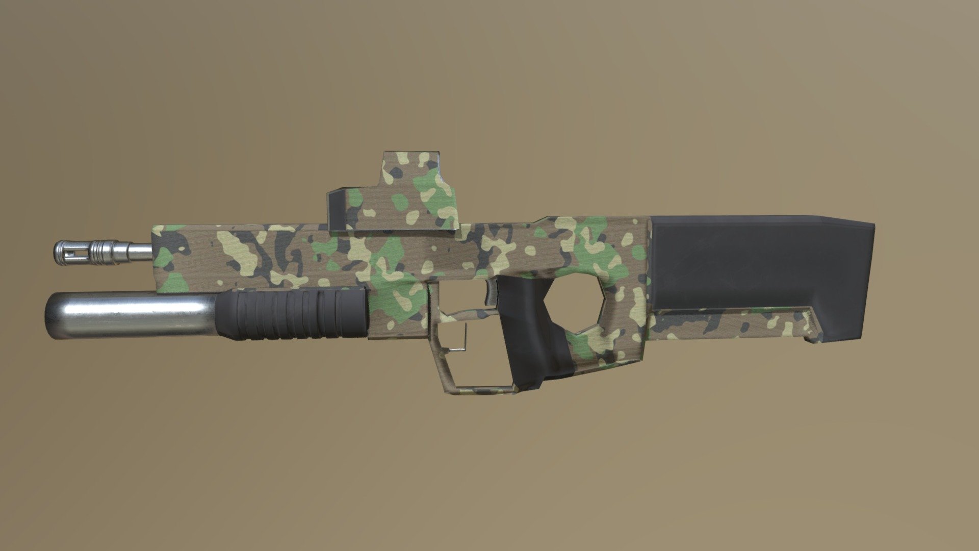 Sci-fi Riffle - 3D model by GMoreau (@larrysuxdix) [faa50a7] - Sketchfab