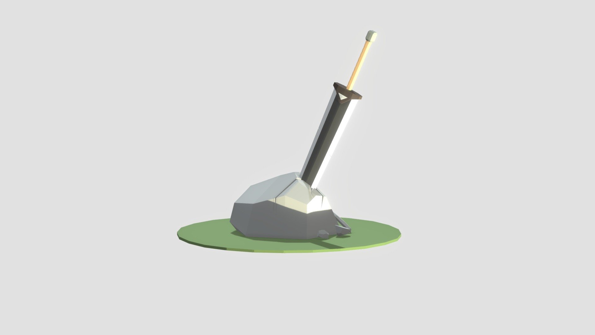 Simple sword - 3D model by tom.ahawk [faa5806] - Sketchfab