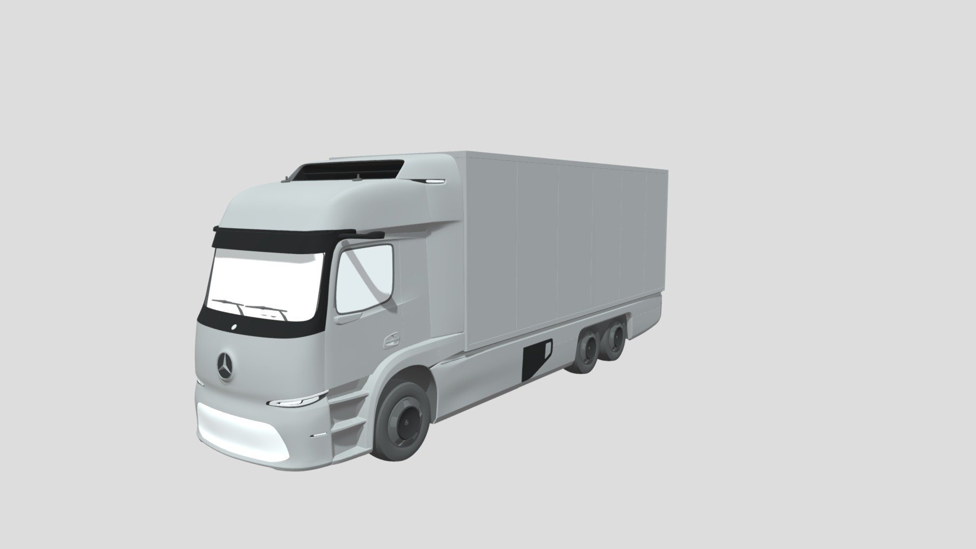 Mercedes Benz Urban E-truck - 3D model by Zort (@privatetrs1) [faa6254 ...