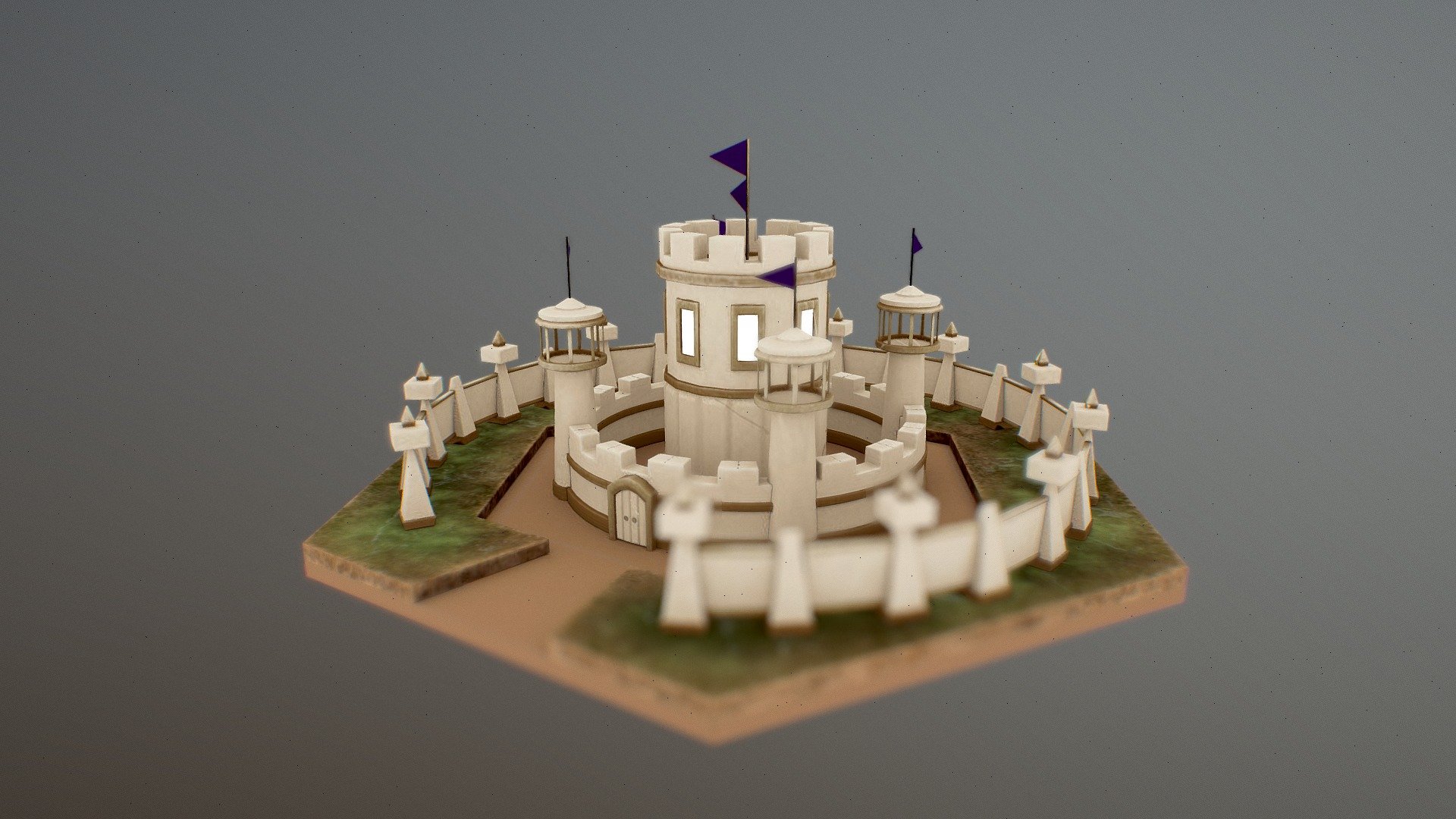 Castle - Download Free 3D model by aazaraxs (@injaneeb) [faa650c] - Sketchfab