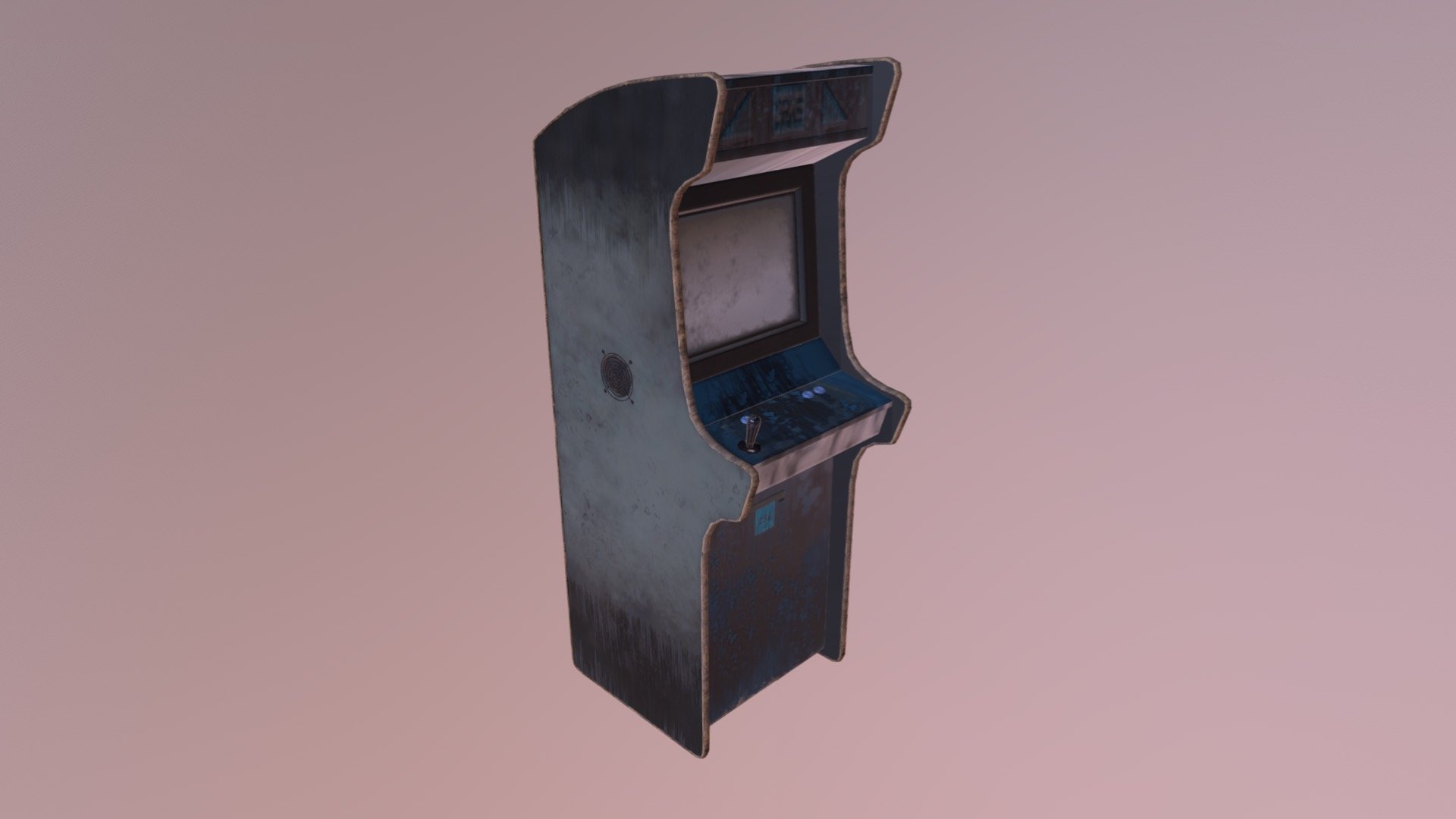 Arcade cabinet - 3D model by cogbourne [faa8eb8] - Sketchfab