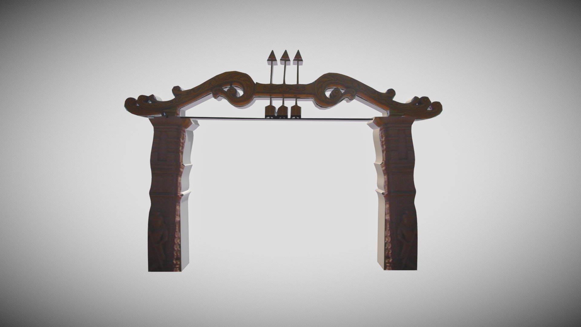 ram mandir gate - Download Free 3D model by praveensharma11198 [faa9ead ...