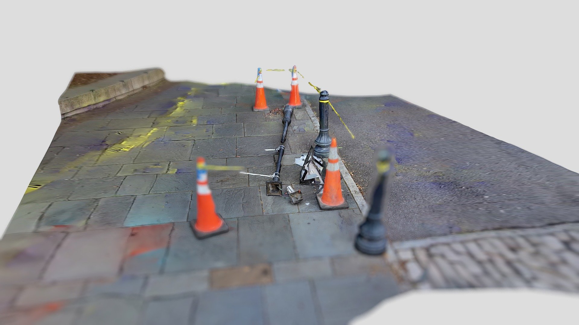 Fallen Light Pole - Download Free 3D model by stevencmutter [faacb77 ...