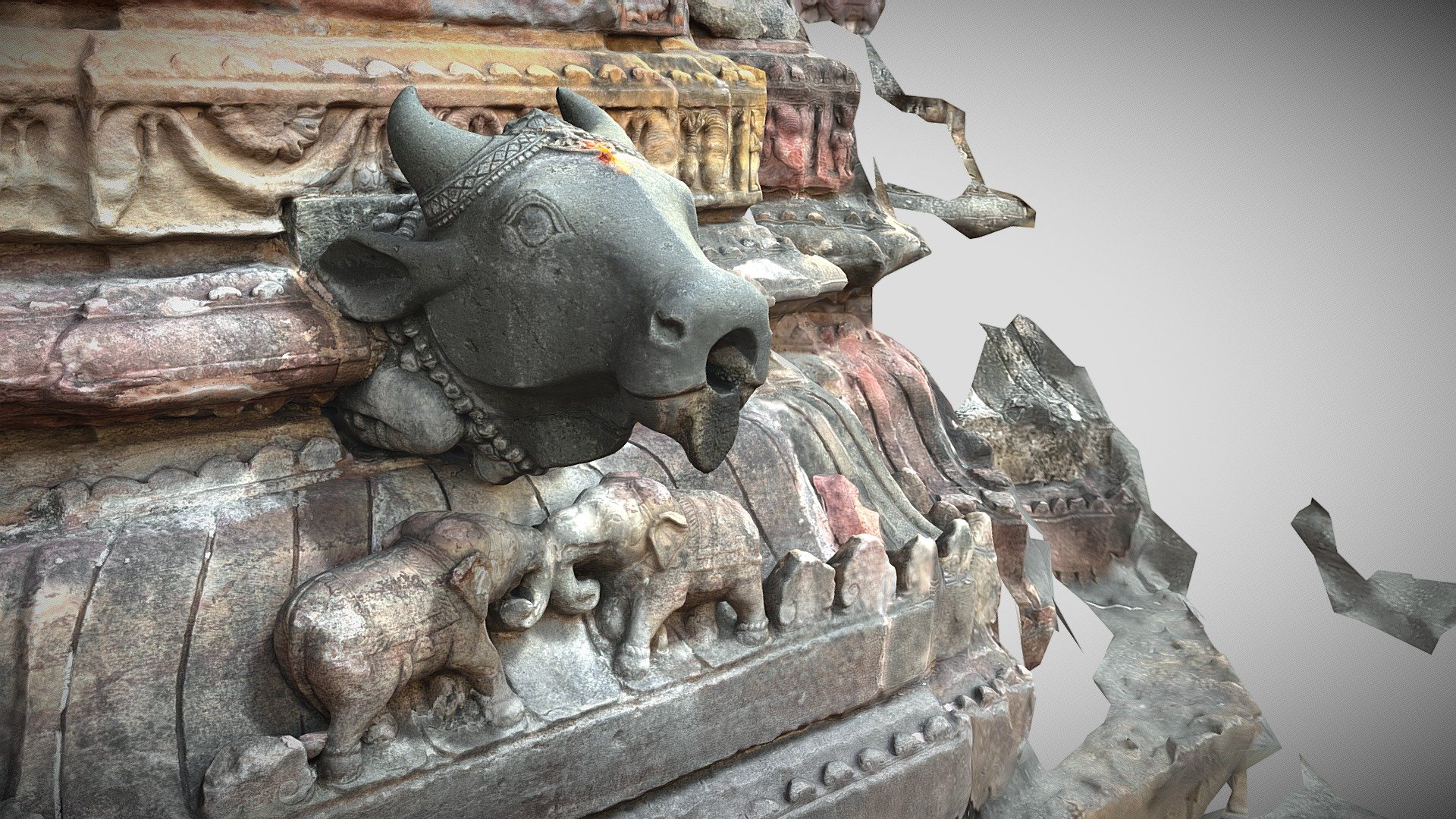 Gomukh at Rukhmini Temple Complex, India - 3D model by devendra ...