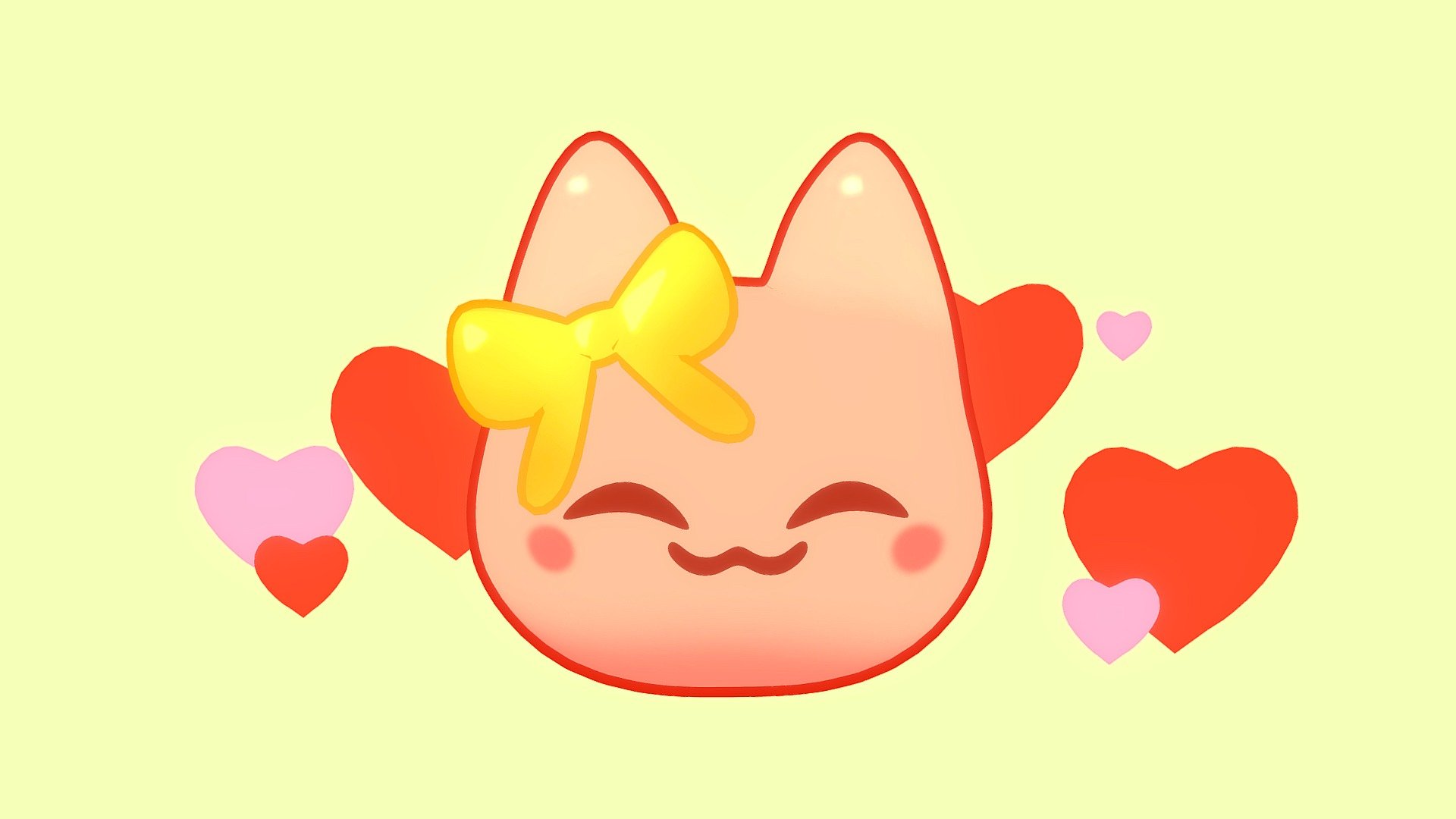 cat mochi - Download Free 3D model by mayonezzzz [faaf47c] - Sketchfab