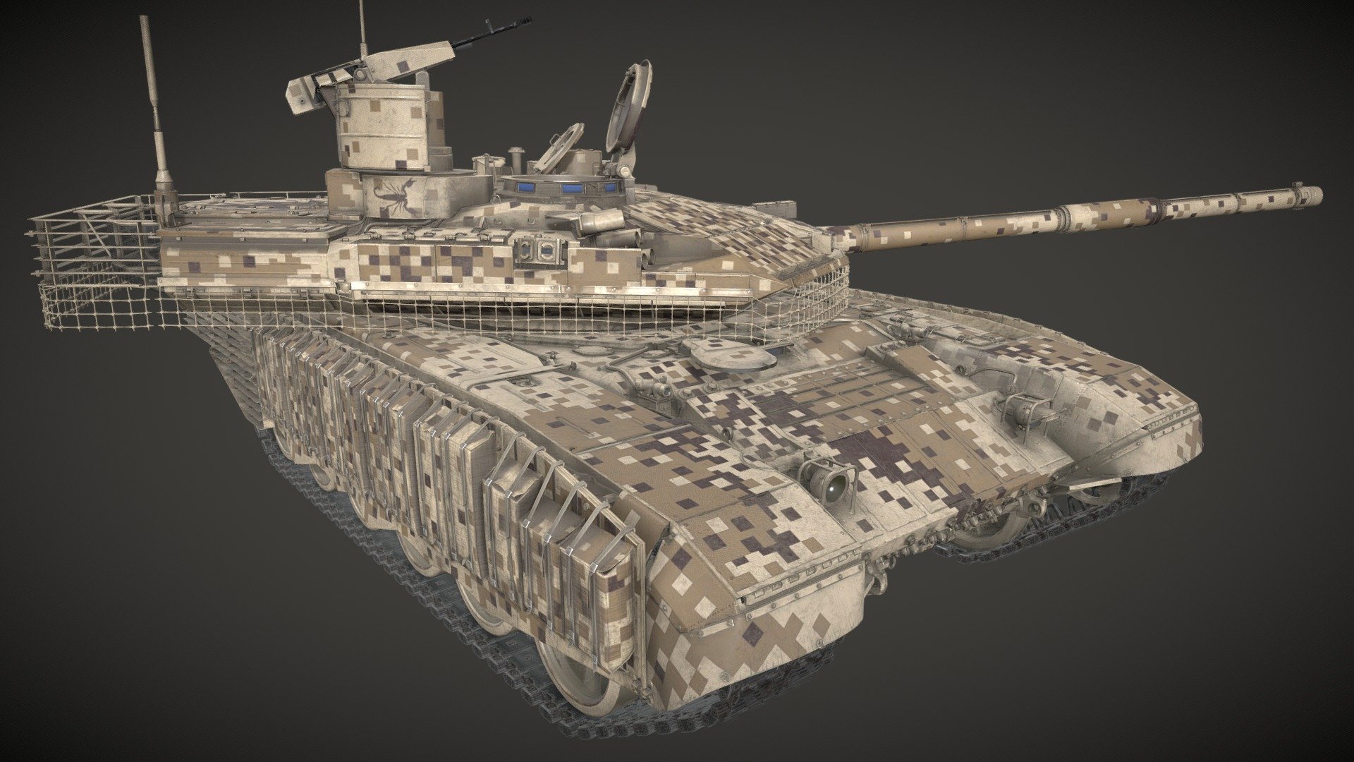 T-90M "Scorpio" - 3D model by leviathan07.ams (@leviathan07) [fab178e] - Sketchfab