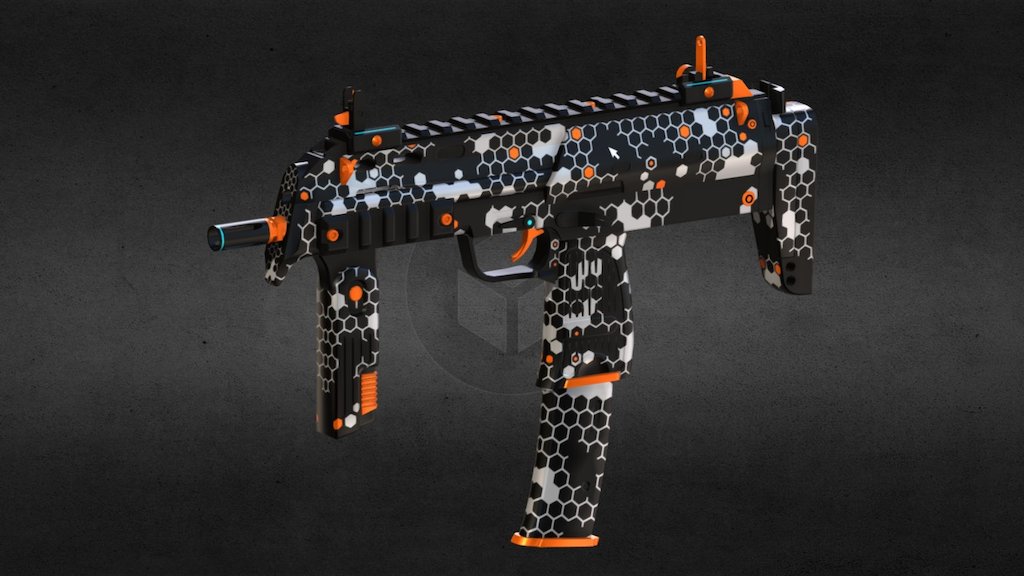 MP7 Next Technology - 3D model by cursorYX [fab1bd2] - Sketchfab
