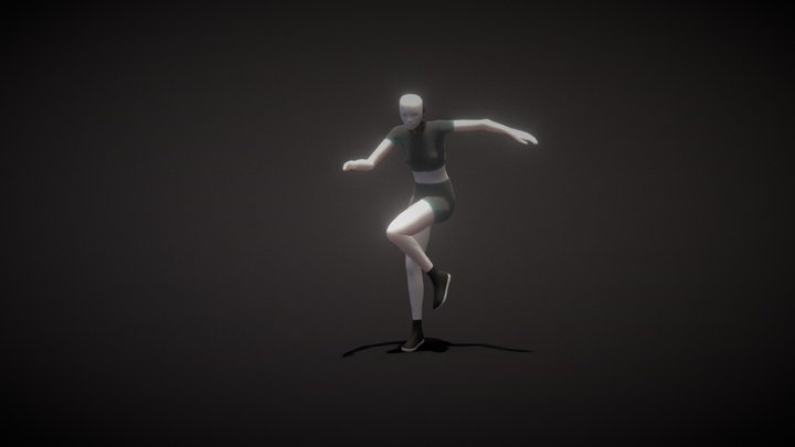 Dance-animation 3D models - Sketchfab