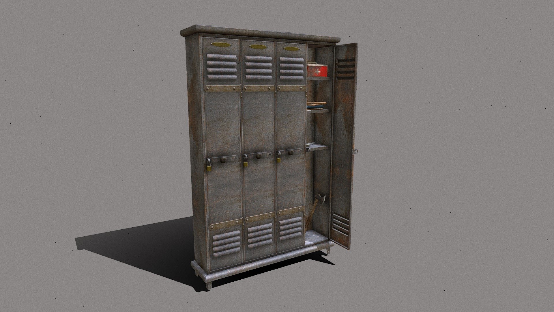 Post-Apocalyptic Closet - Download Free 3D model by Eduardo Oliveira ...