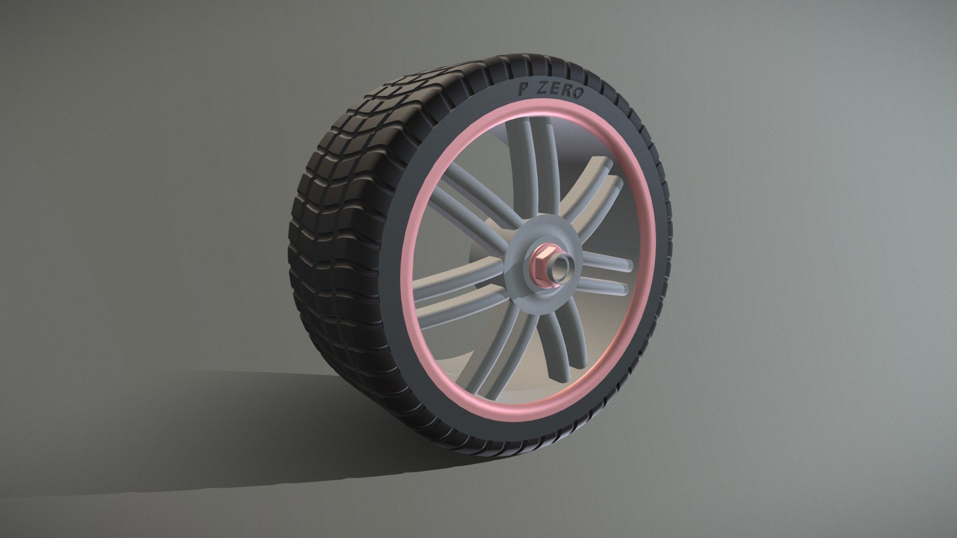 Wheel - Download Free 3D model by AlpacPoly [fab5262] - Sketchfab