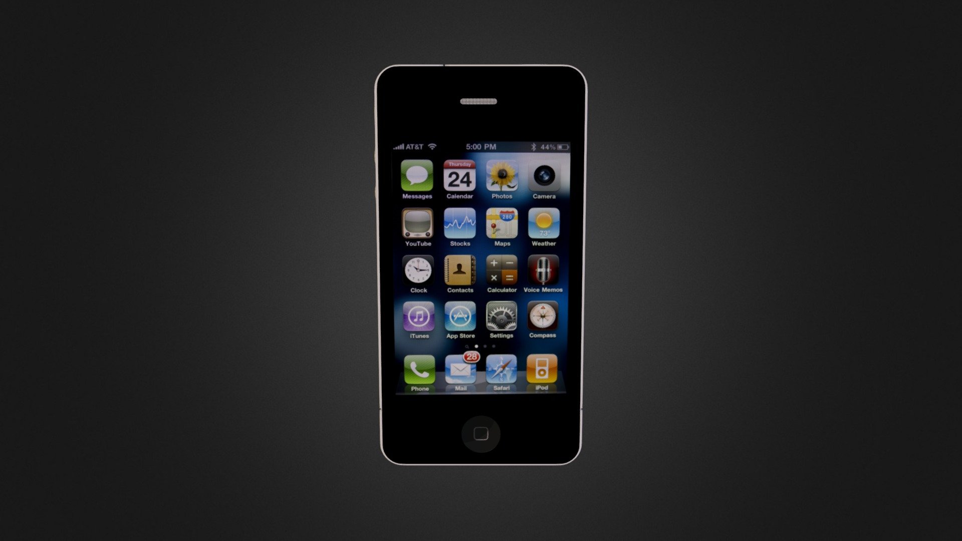 iphone 4 - 3D model by Brillstudio (@Brill) [fab65df] - Sketchfab