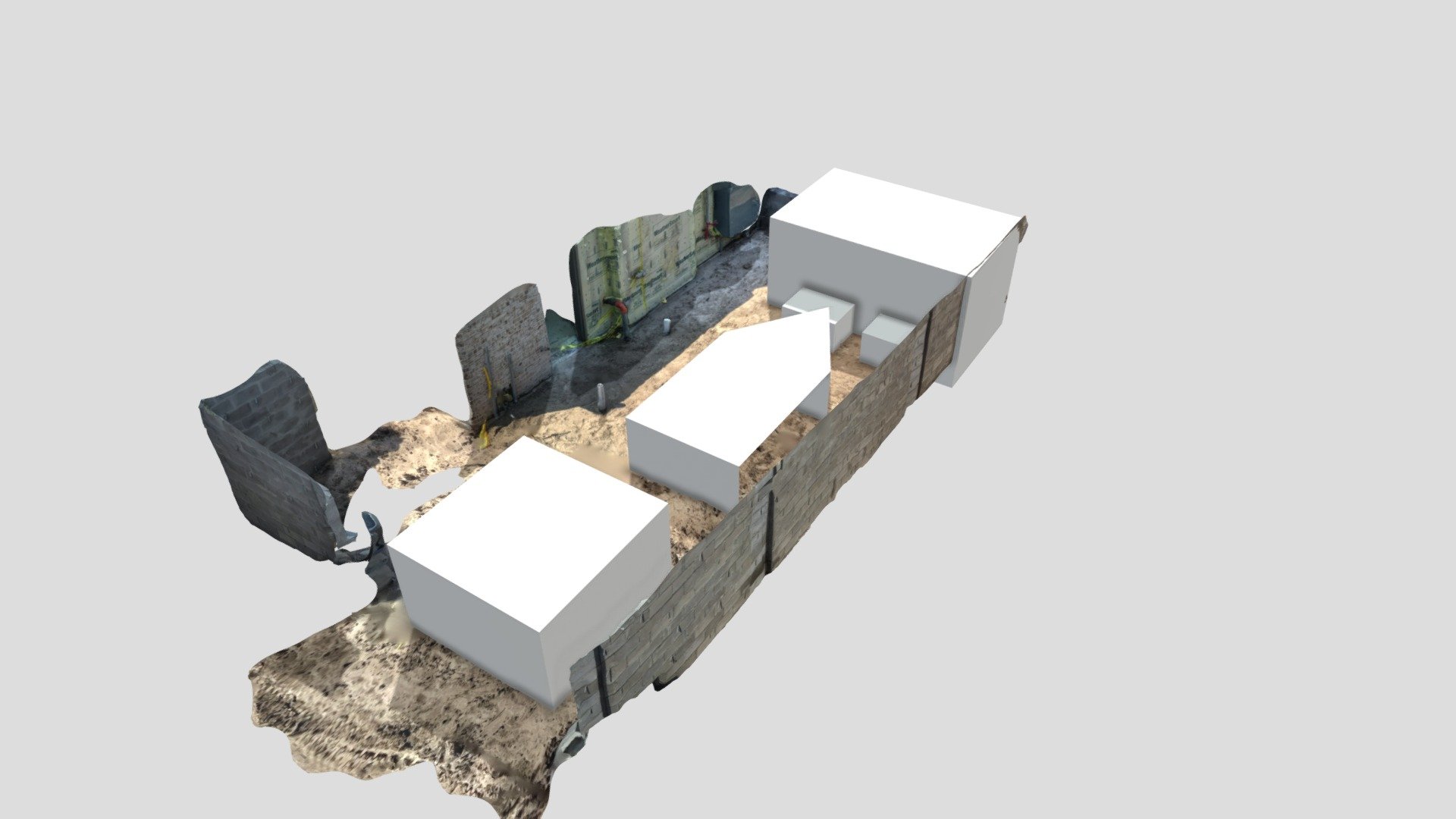 Service yard as designed - 3D model by kdc (@kdcarchitects) [fab7892 ...