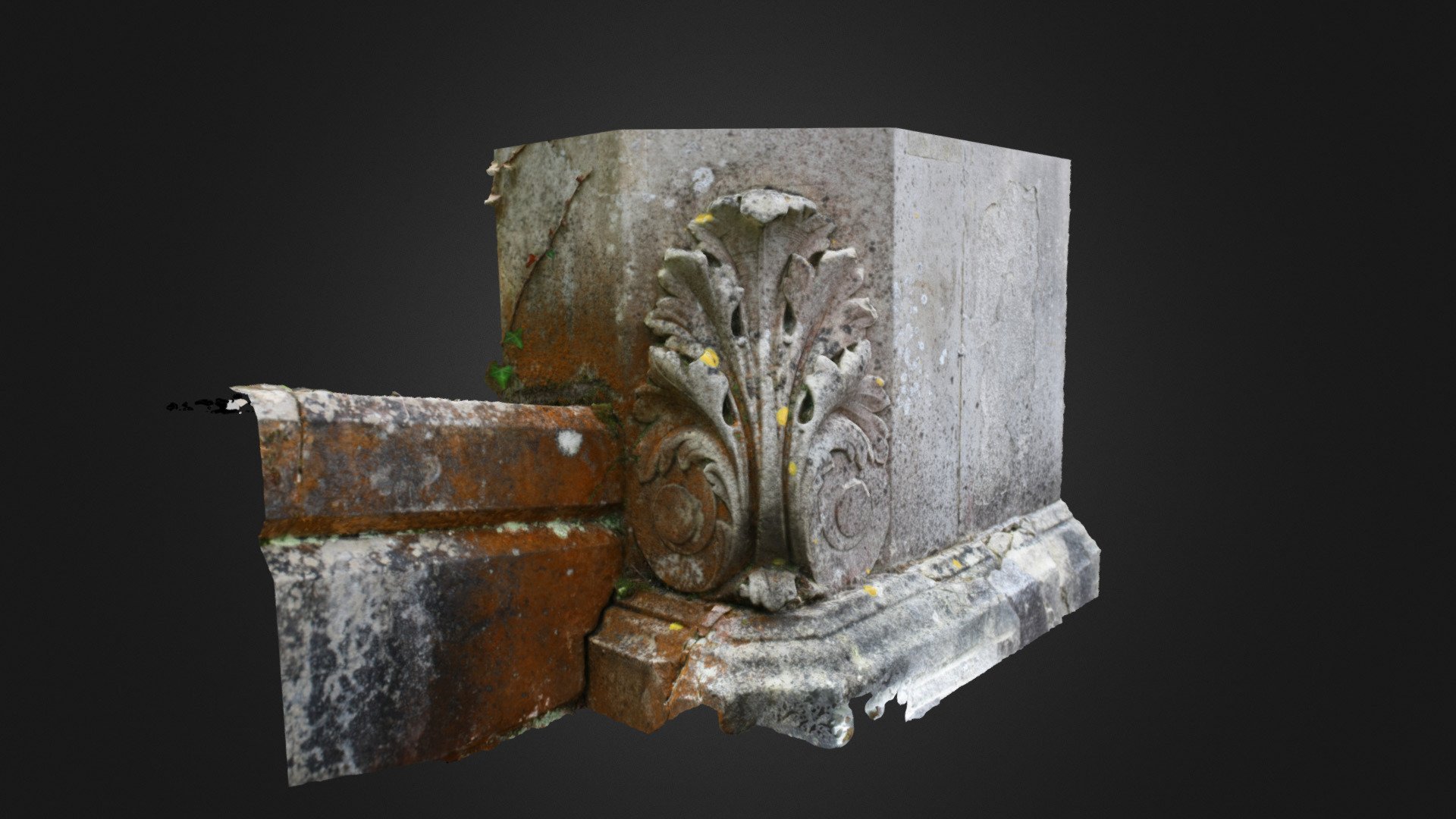 Column corner - 3D model by Exeter Digital Humanities ...