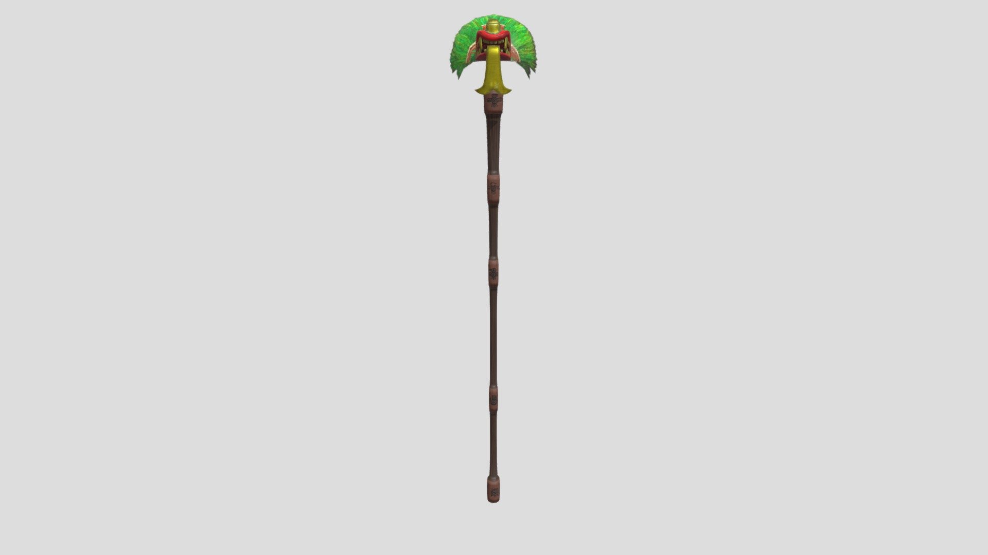 Aztec staff - Download Free 3D model by SunnyBuns [faba349] - Sketchfab